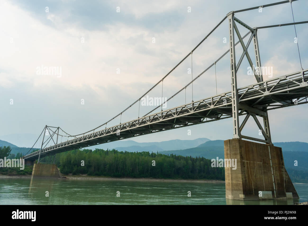 Alaska Highway Bridge Stock Photo - Alamy
