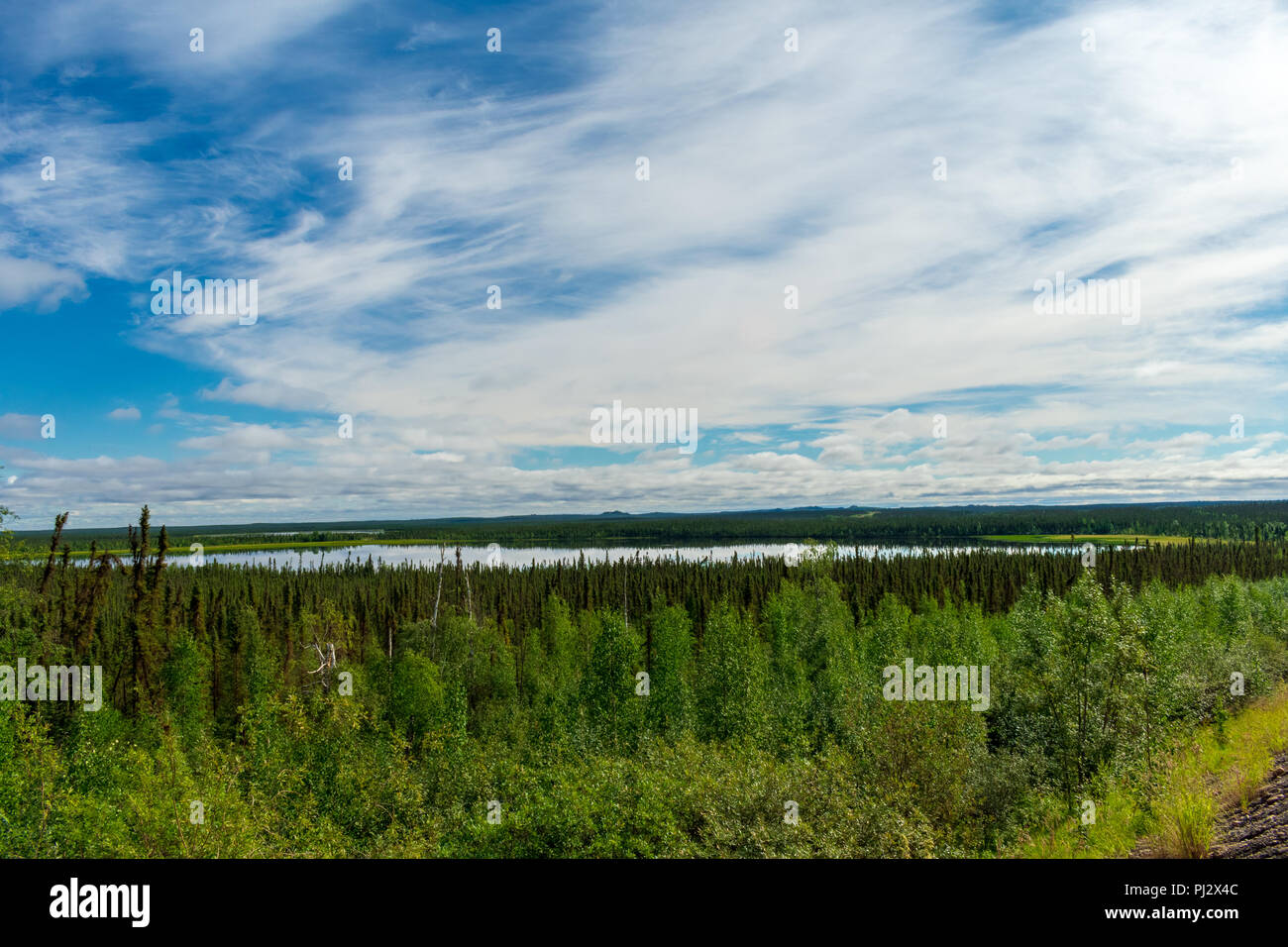 The Mackenzie River Delta Stock Photo - Alamy
