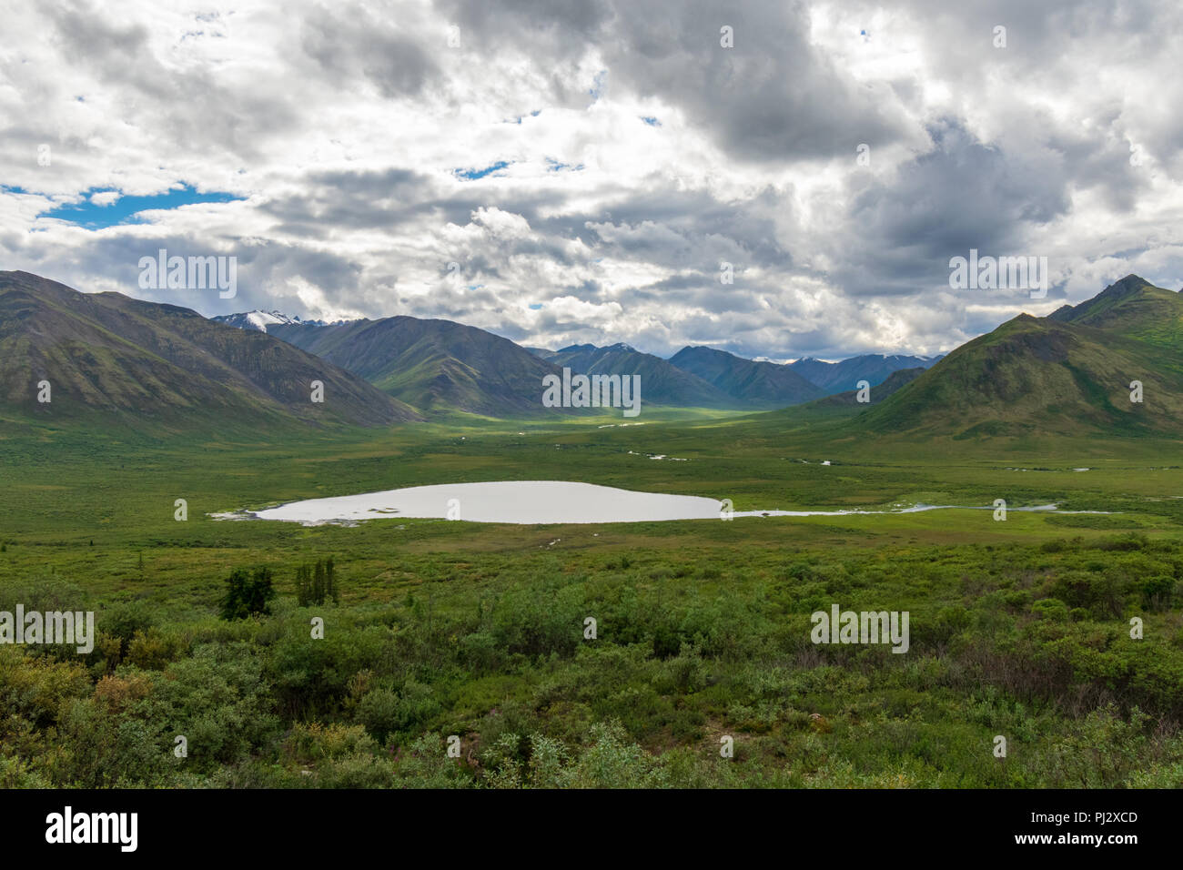 The Vast Wilderness of The Yukon, Canada Stock Photo - Alamy