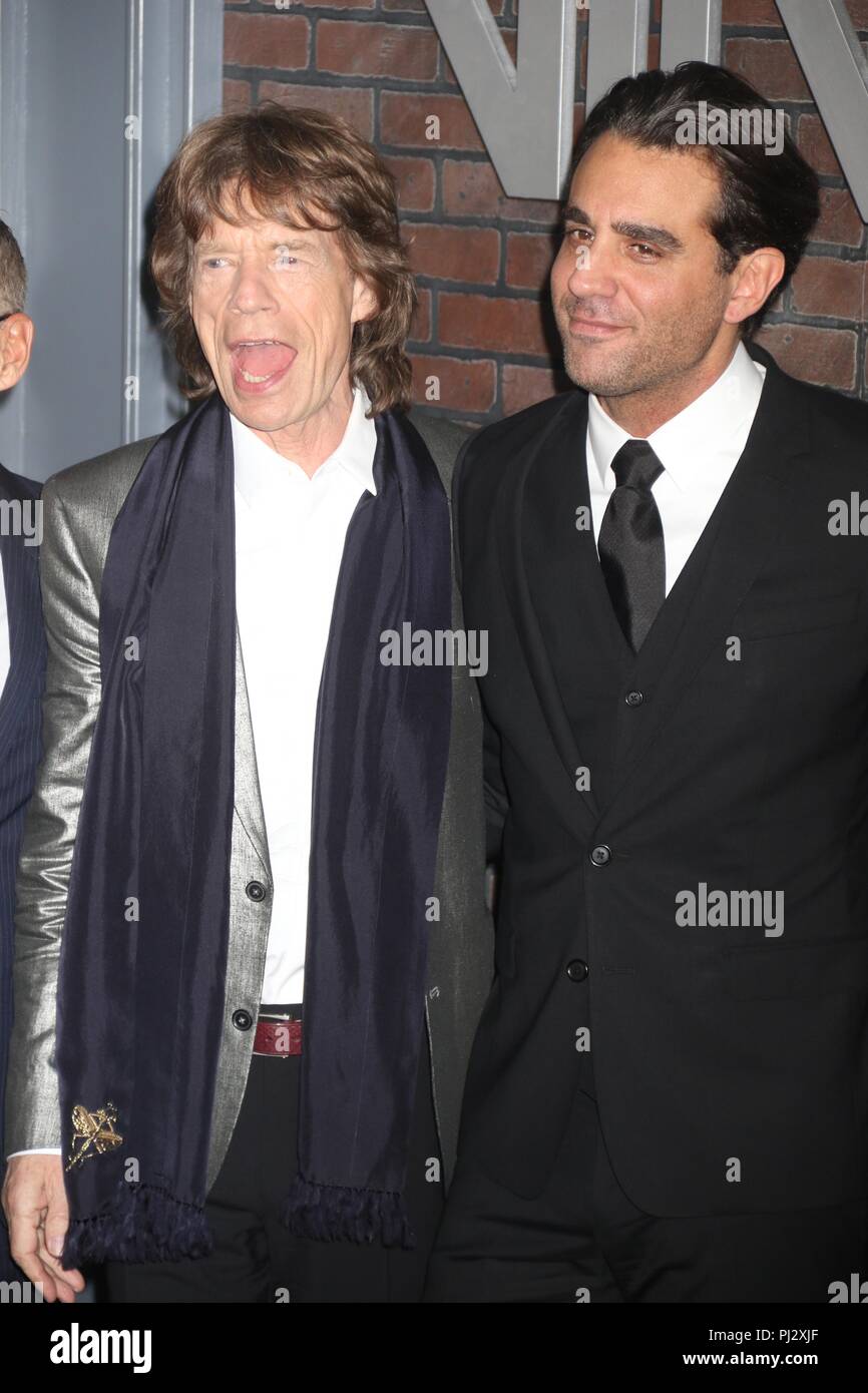 Mick Jagger and actor James Jagger in 2016 Photo By John Barrett/PHOTOlink.net Stock Photo - Alamy
