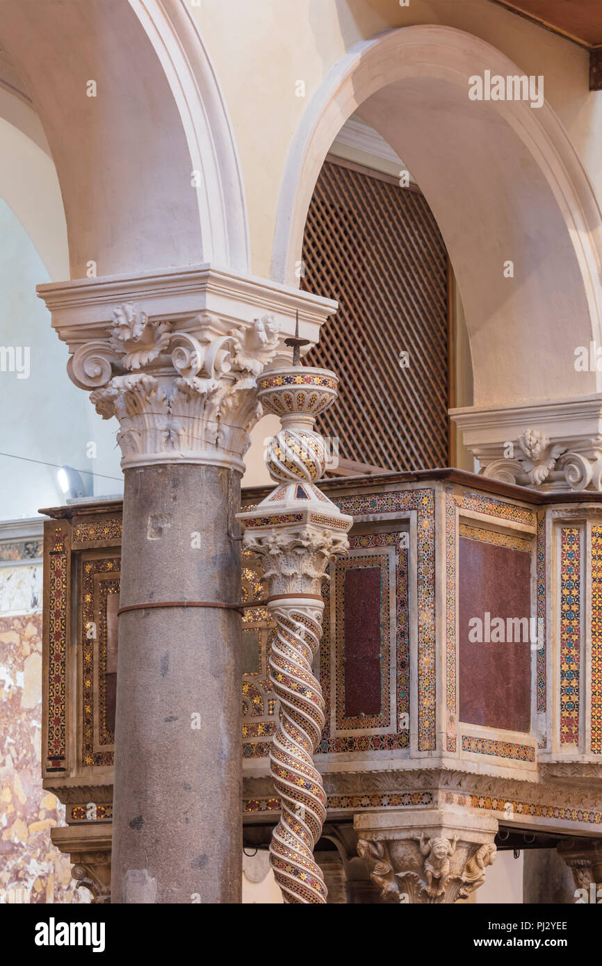 Terracina cathedral hi-res stock photography and images - Alamy