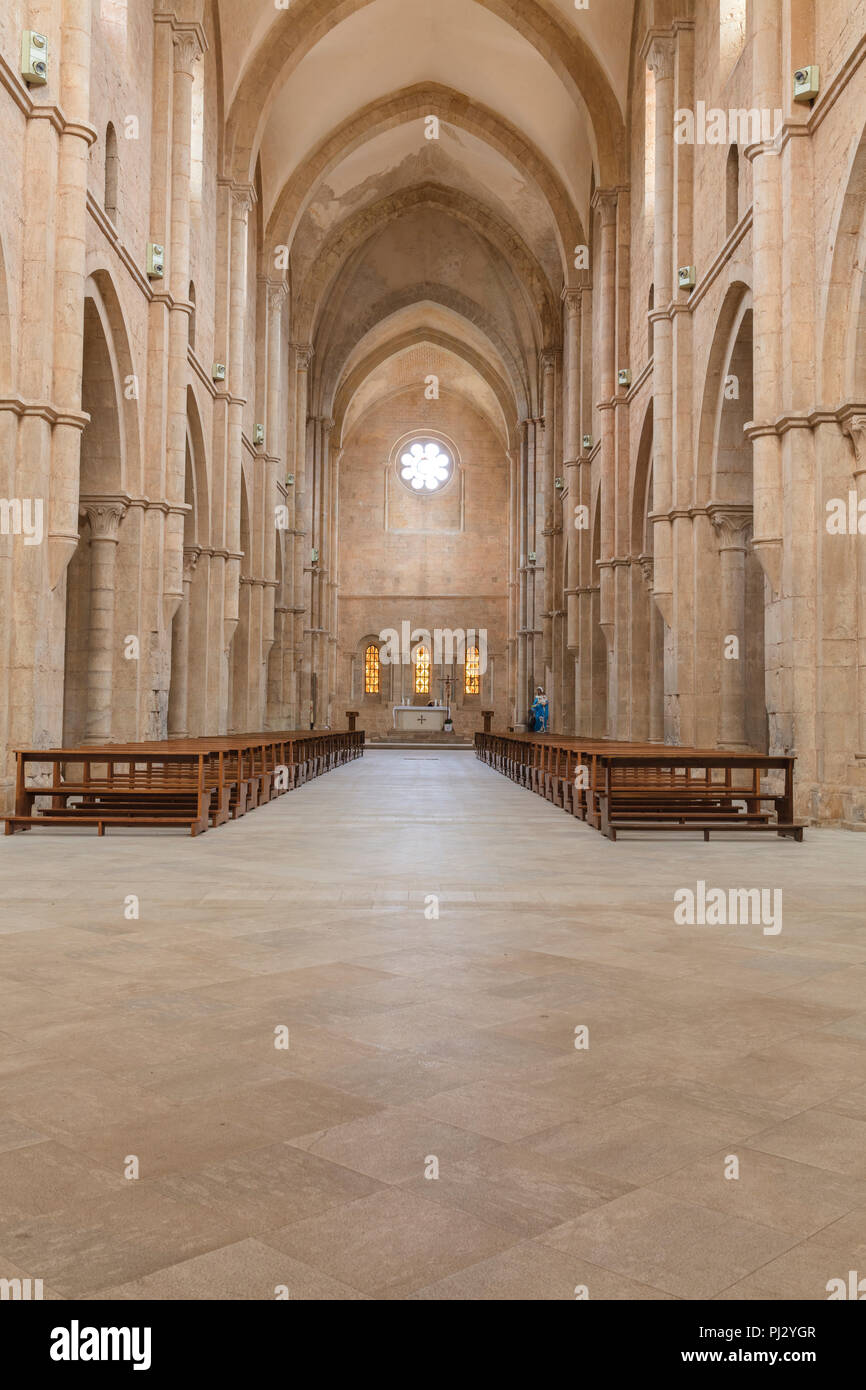 Fossanova Abbey, Priverno, Lazio, Italy Stock Photo - Alamy