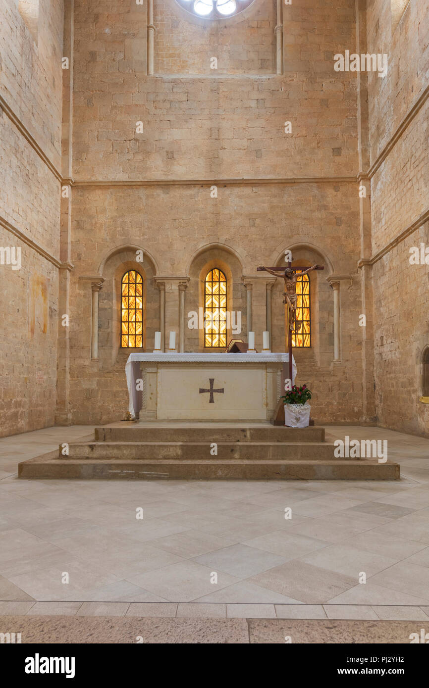 Fossanova Abbey, Priverno, Lazio, Italy Stock Photo - Alamy