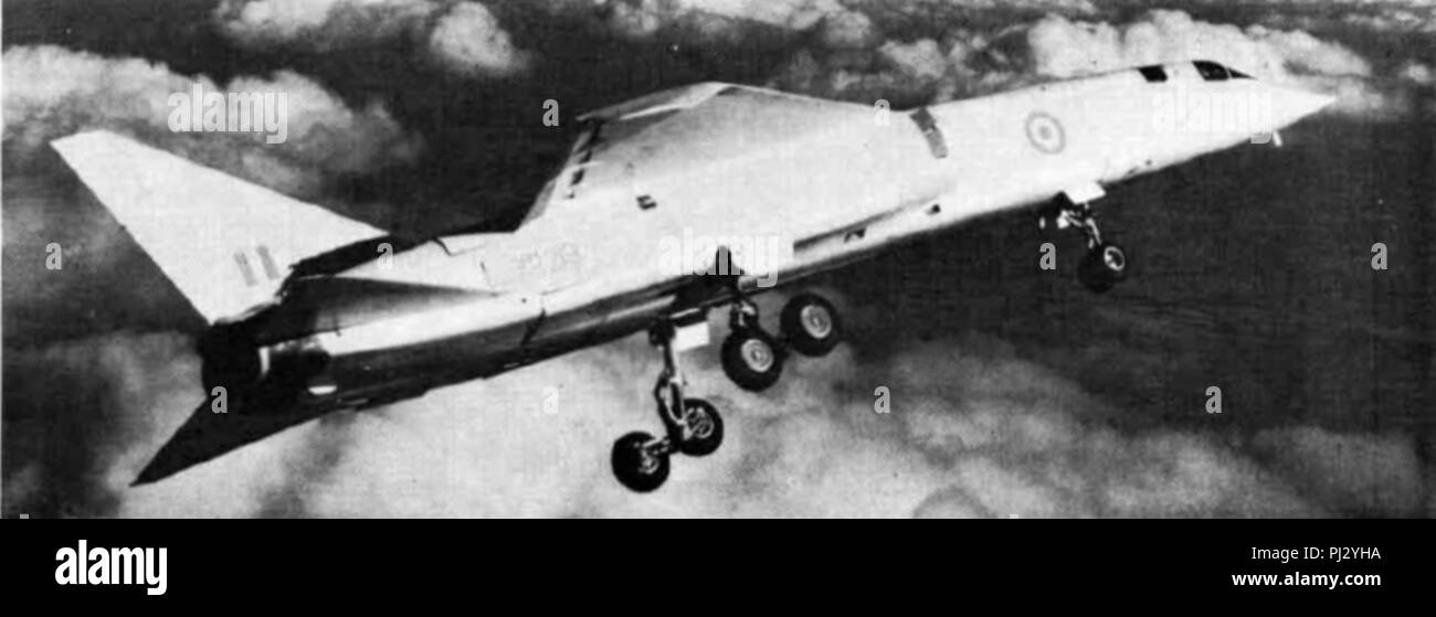BAC TSR-2 XR219 in flight 1964 Stock Photo - Alamy