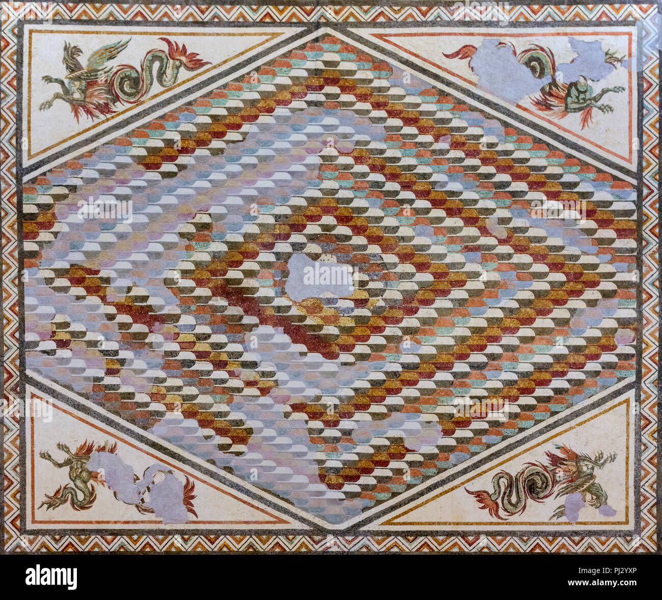 Palestrina mosaic hi-res stock photography and images - Alamy