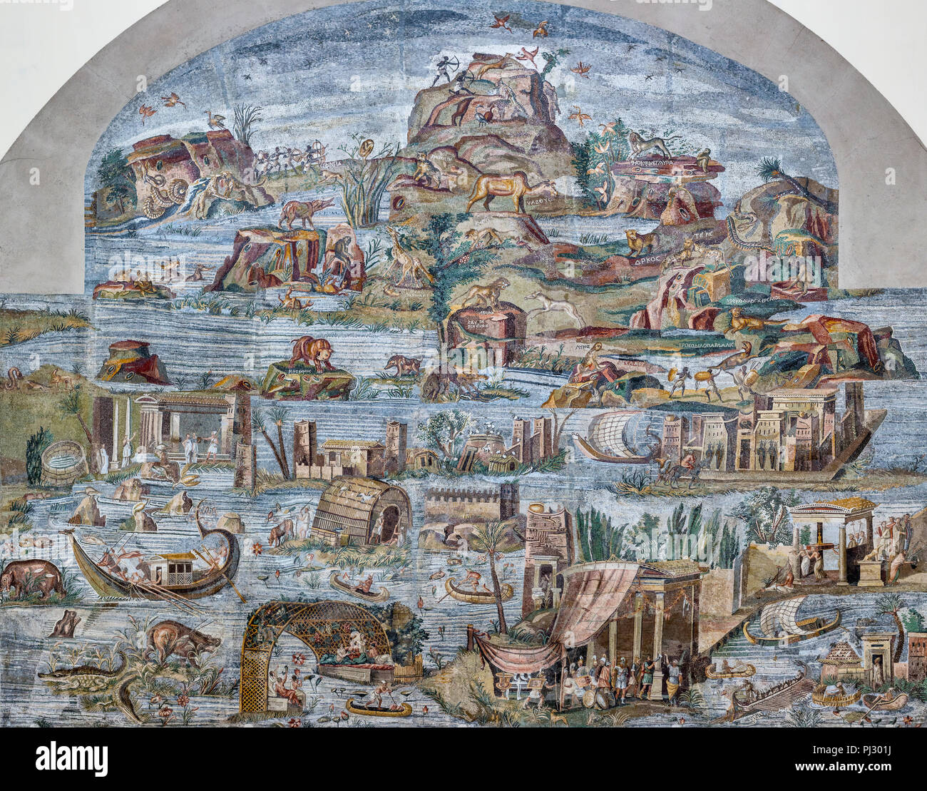 Palestrina mosaic hi-res stock photography and images - Alamy
