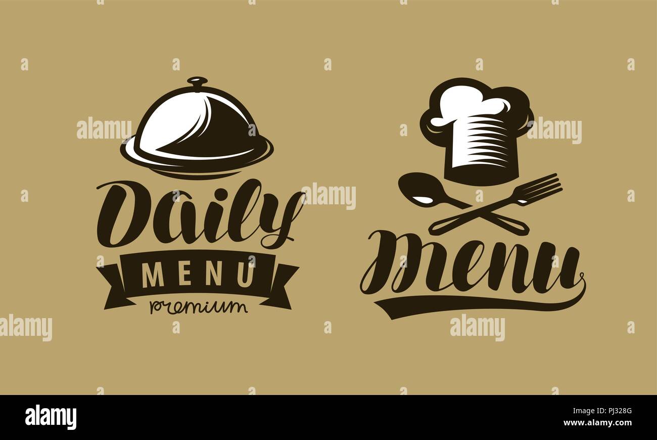 Restaurant vector logo cafe diner hi-res stock photography and images ...