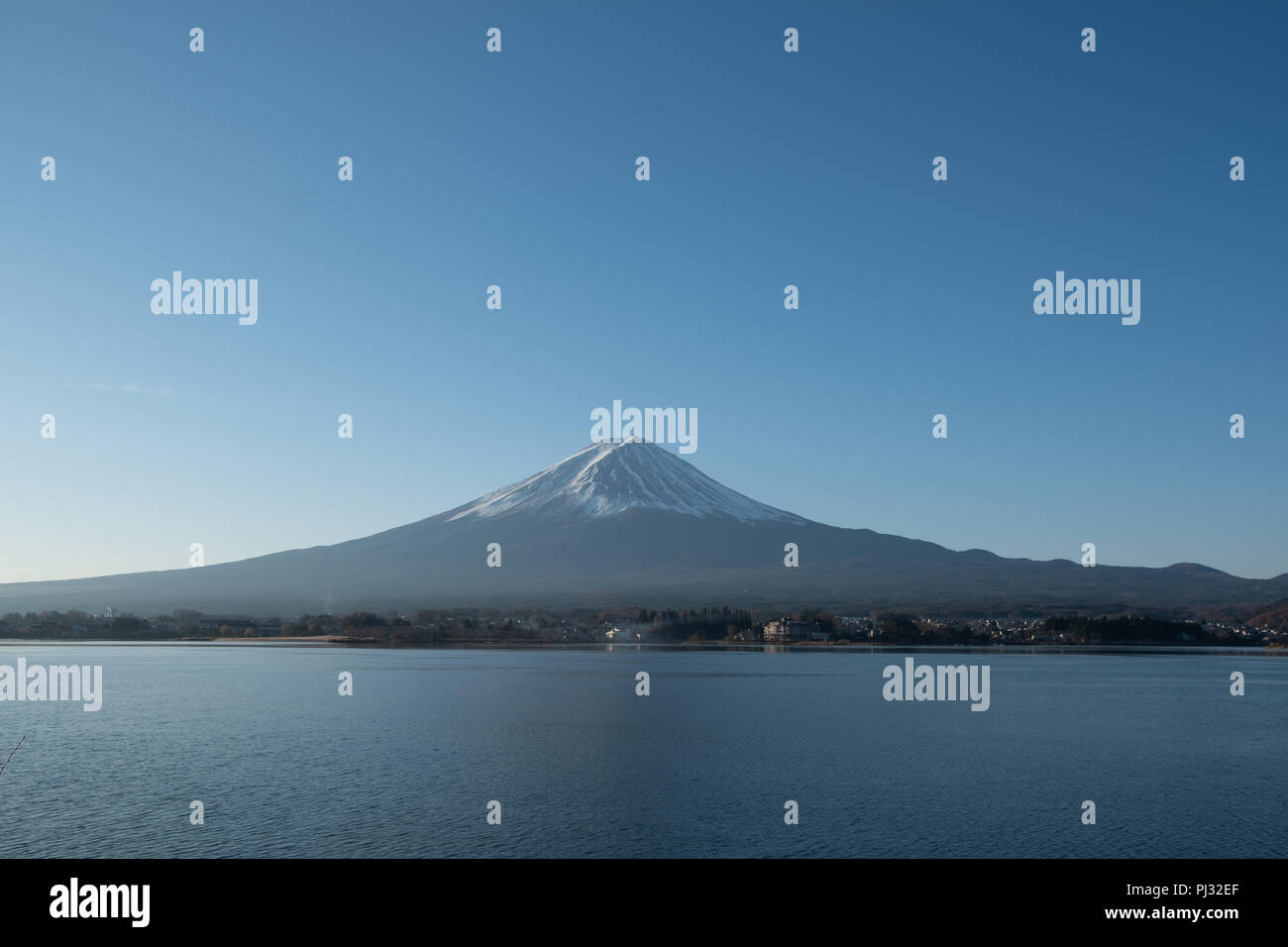 Beautiful Fuji Volcano View Stock Photo - Alamy