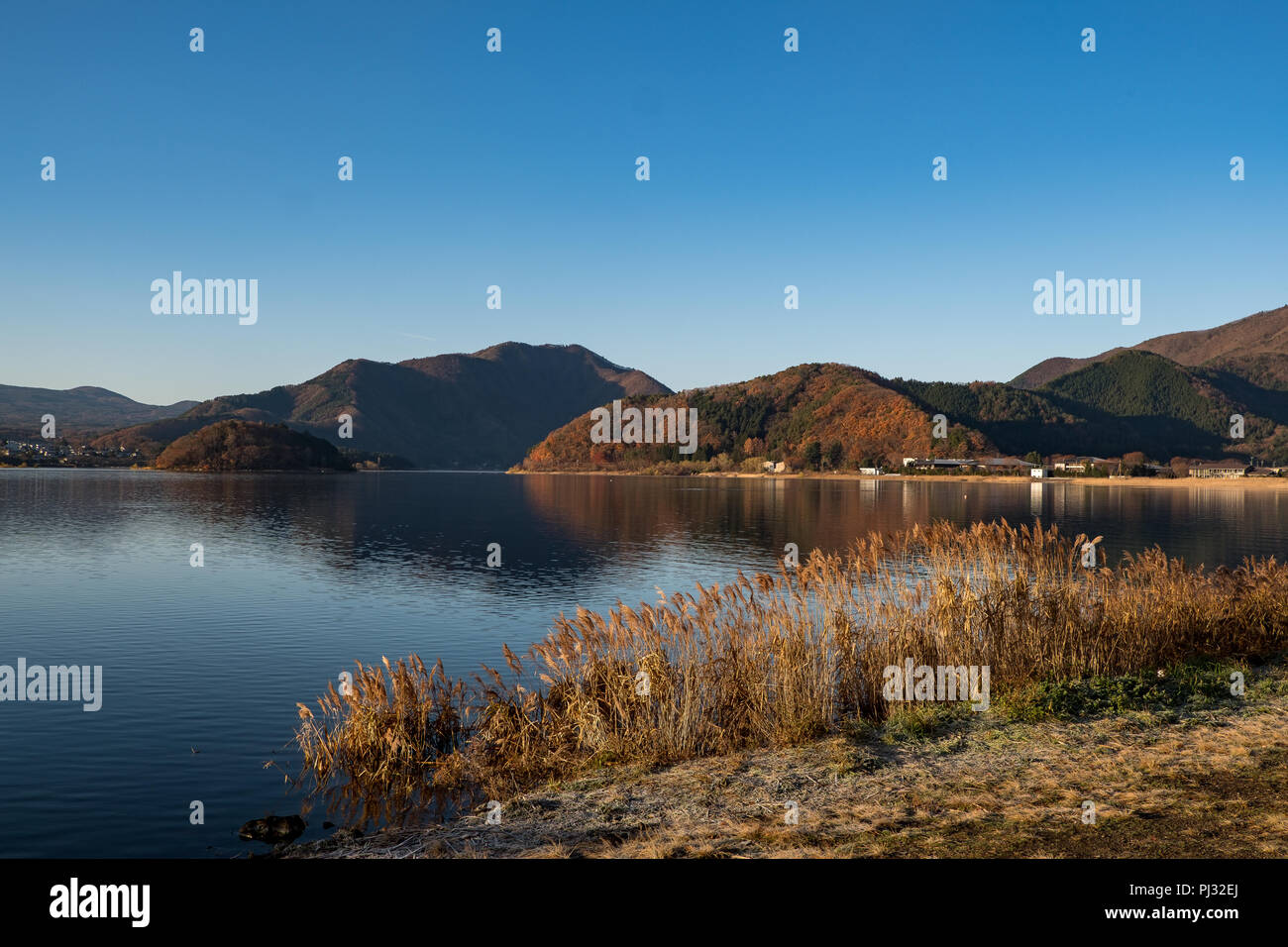 Beautiful Fuji Volcano View Stock Photo - Alamy