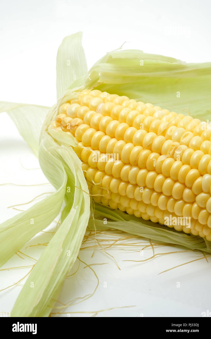 Raw corn stalks Stock Photo - Alamy