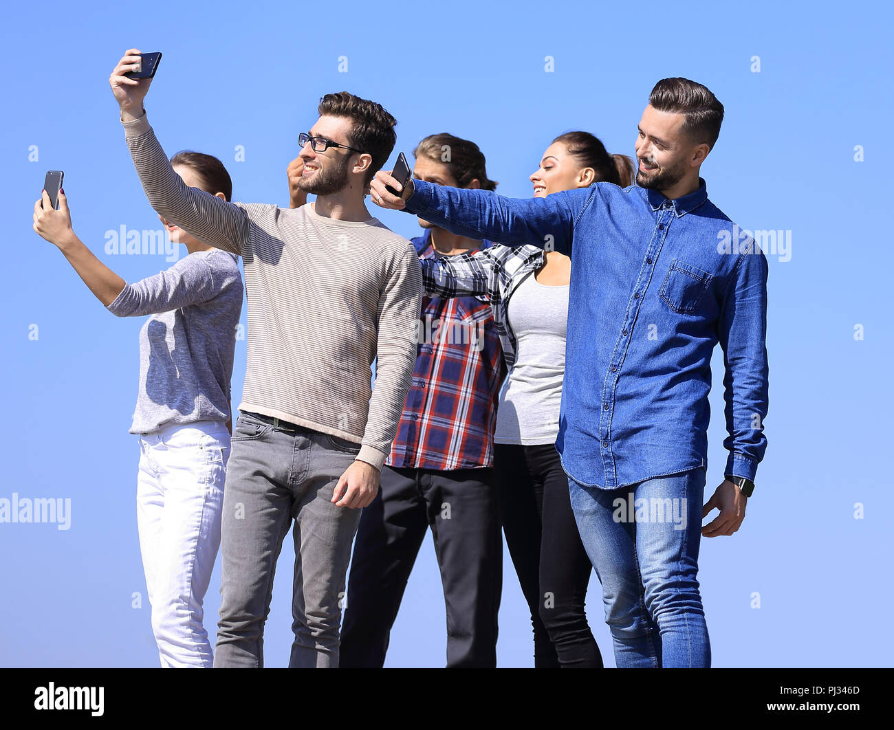 Watching friends training hi-res stock photography and images - Alamy
