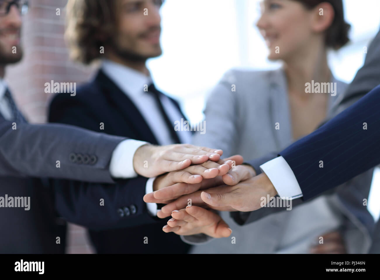 creative business team .the concept of teamwork Stock Photo - Alamy