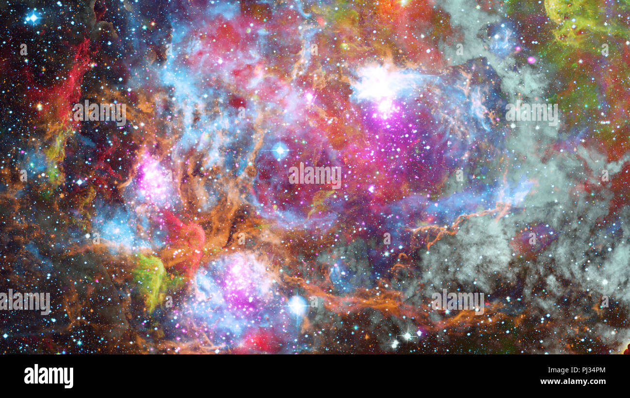 Nebula in space. Cosmic background. Elements of this image furnished by ...