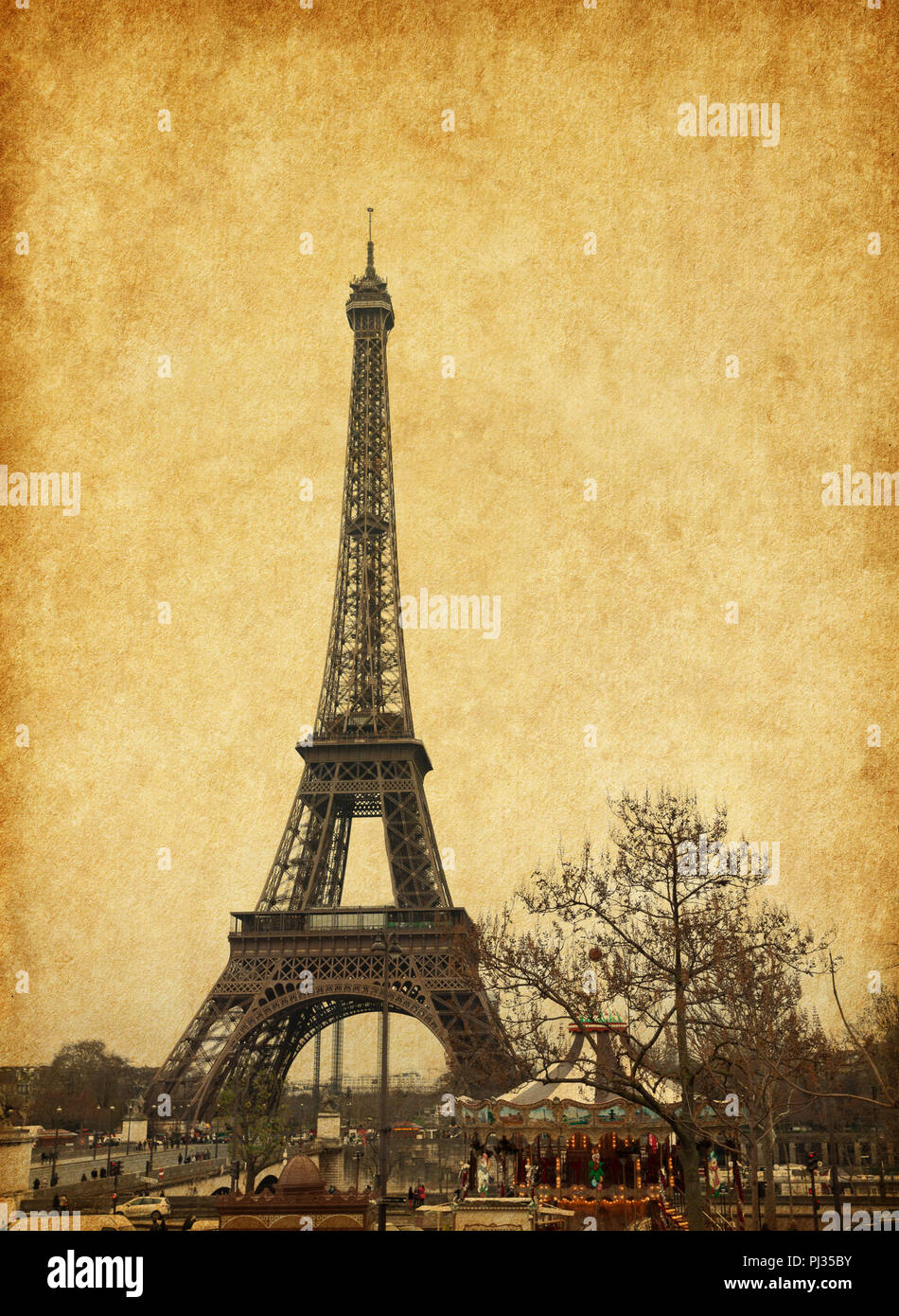 Carousel paris winter hi-res stock photography and images - Alamy