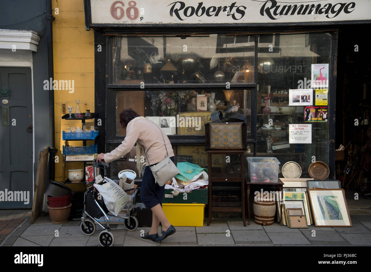 Junk shop hastings hi-res stock photography and images - Alamy
