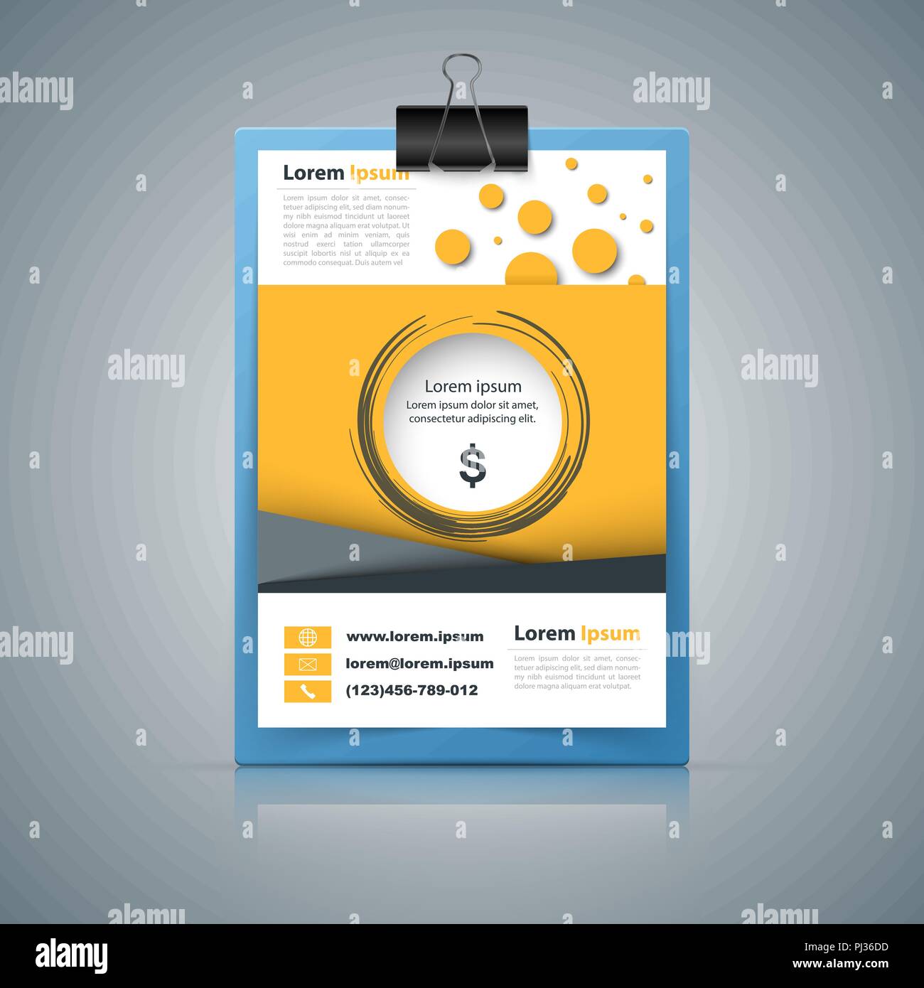 Modern paper banners hi-res stock photography and images - Alamy