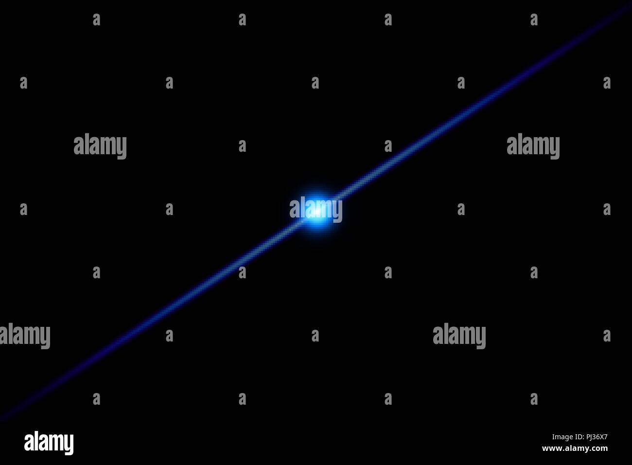Blue glowing light in shape Stock Vector Images - Alamy
