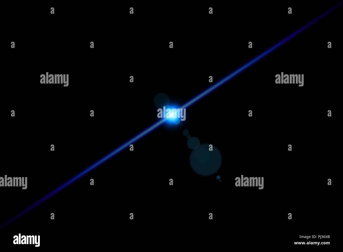 Shape, Single Line, Light Beam, Spotlight, Star Stock Vector Image ...