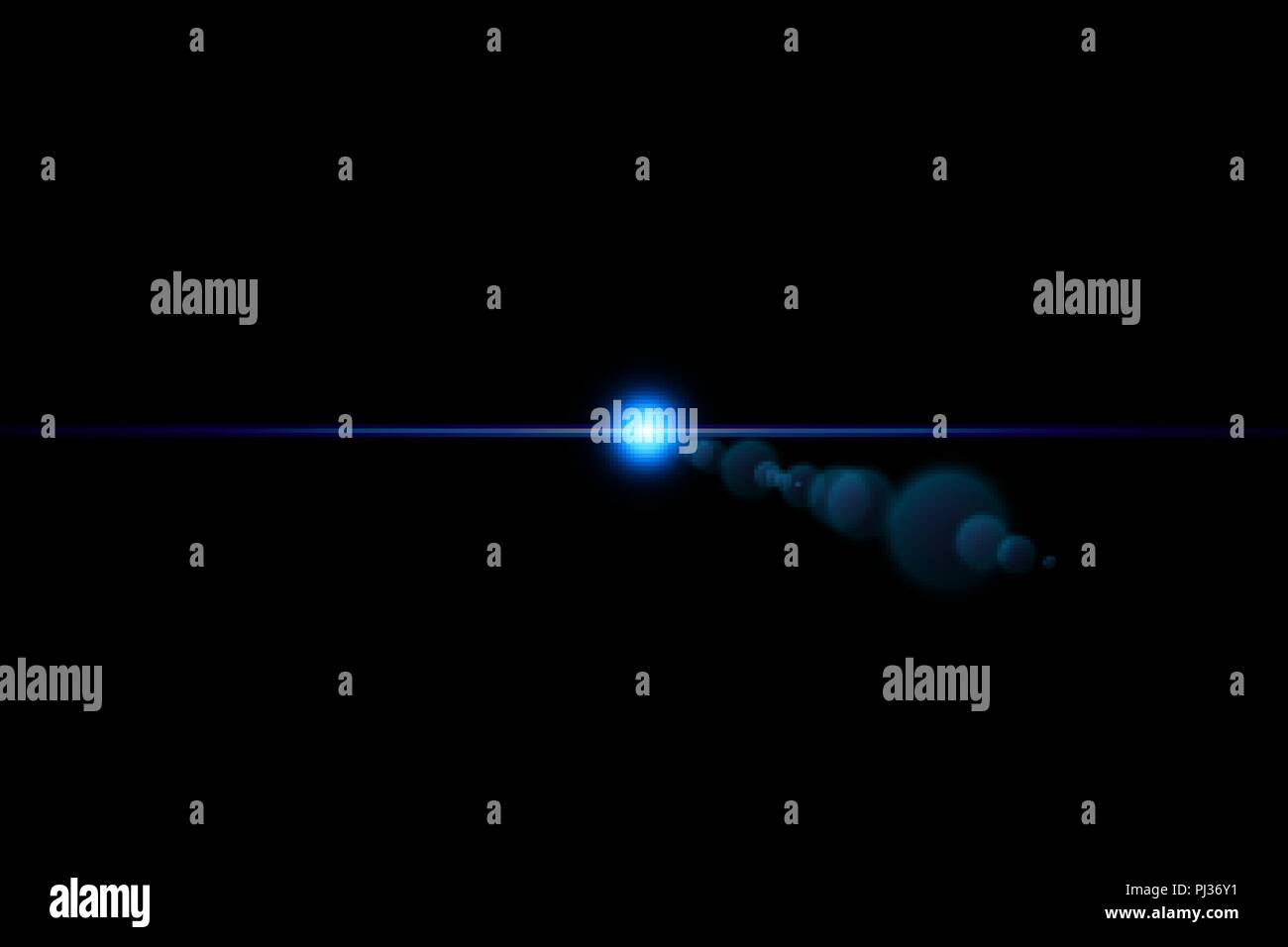 Natural light phenomenon Stock Vector Images - Alamy