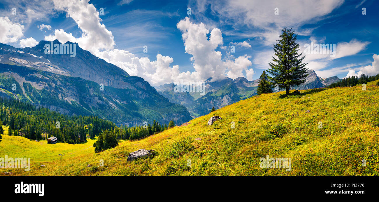 Kandersteg valley hi-res stock photography and images - Alamy