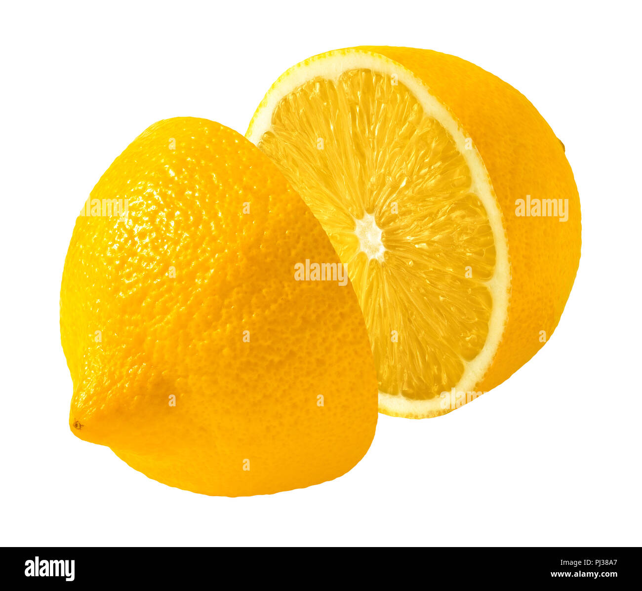 Lemon slice quarter hi-res stock photography and images - Alamy