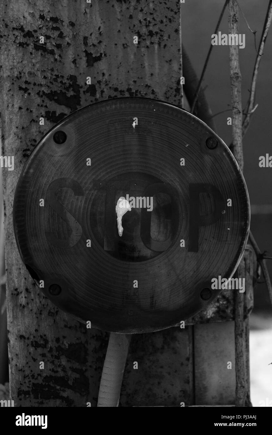 Emergency stop buttons Black and White Stock Photos & Images - Alamy