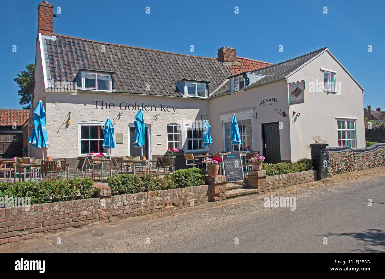Snape Suffolk Golden Key Stock Photo - Alamy