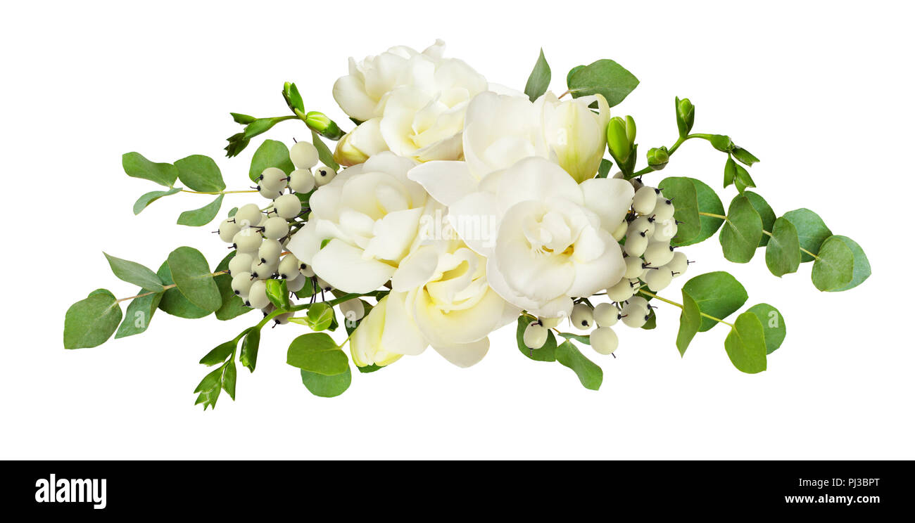 White Freesia Bouquet