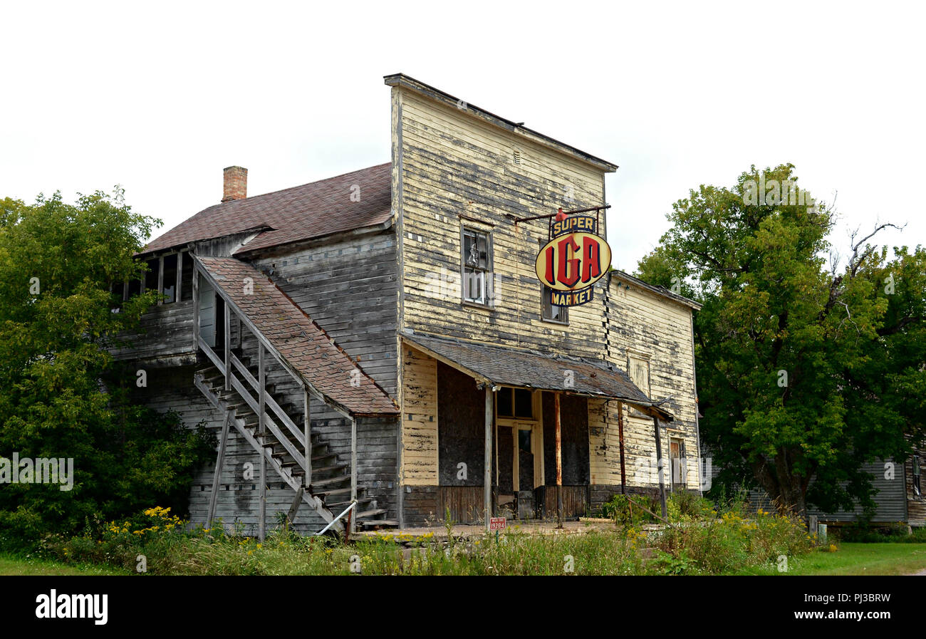 This is from the ghost town of Watson in Michigan's upper peninsula ...