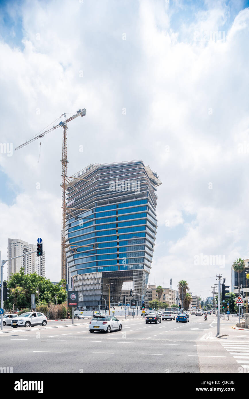 Israel, Tel Aviv - 14 July 2018: Ron Arad architects Toha office ...