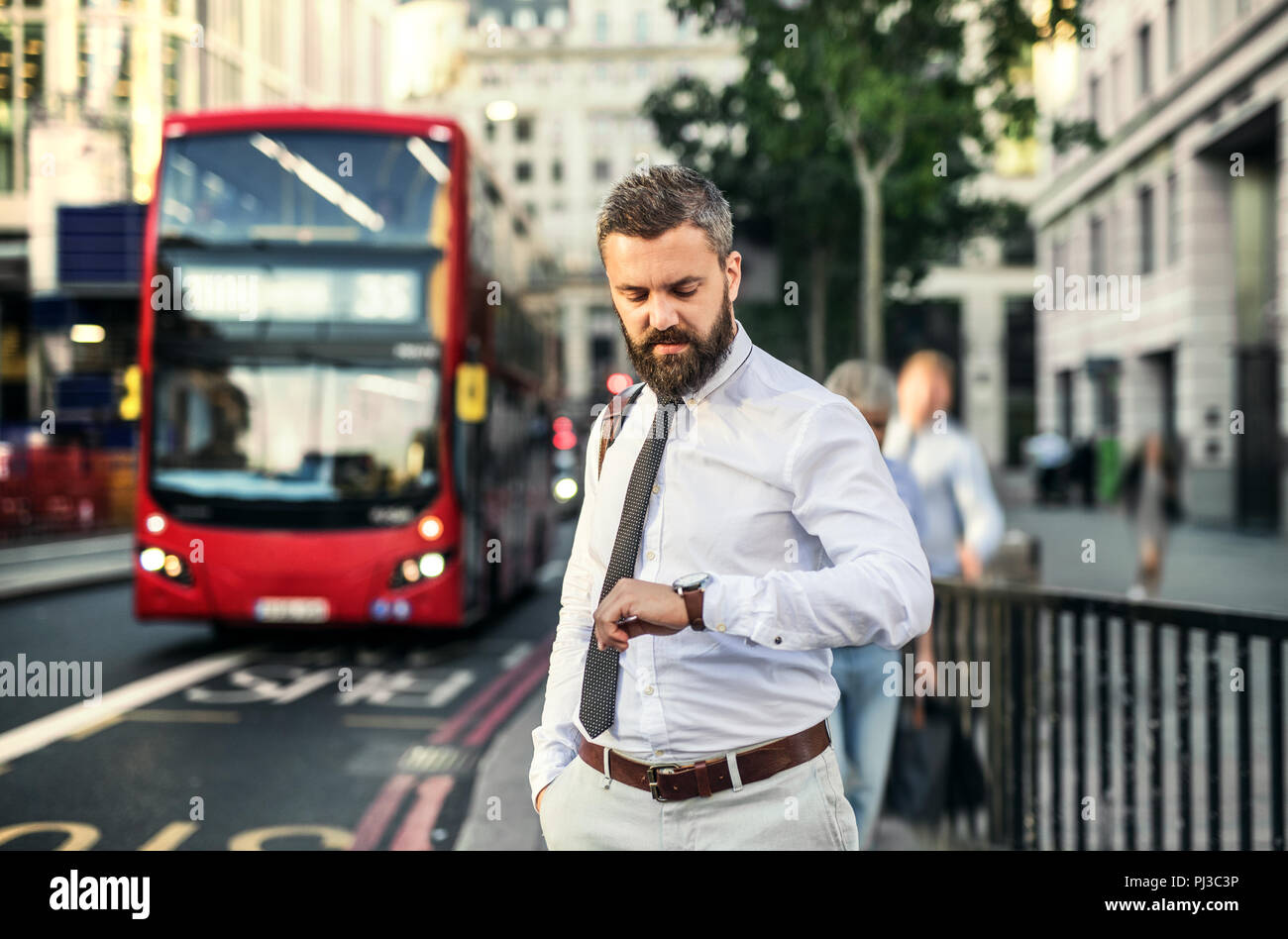 Bus passenger worker hi-res stock photography and images - Alamy