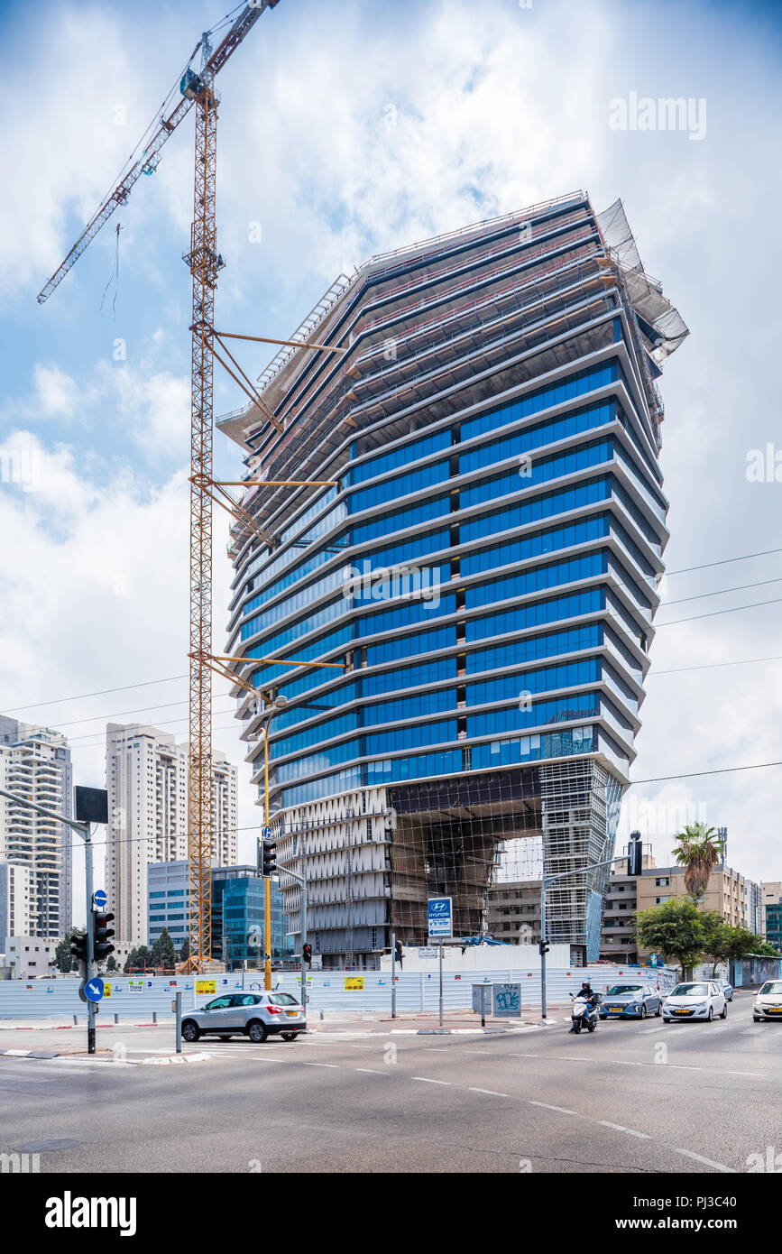 Israel, Tel Aviv - 14 July 2018: Ron Arad architects Toha office ...