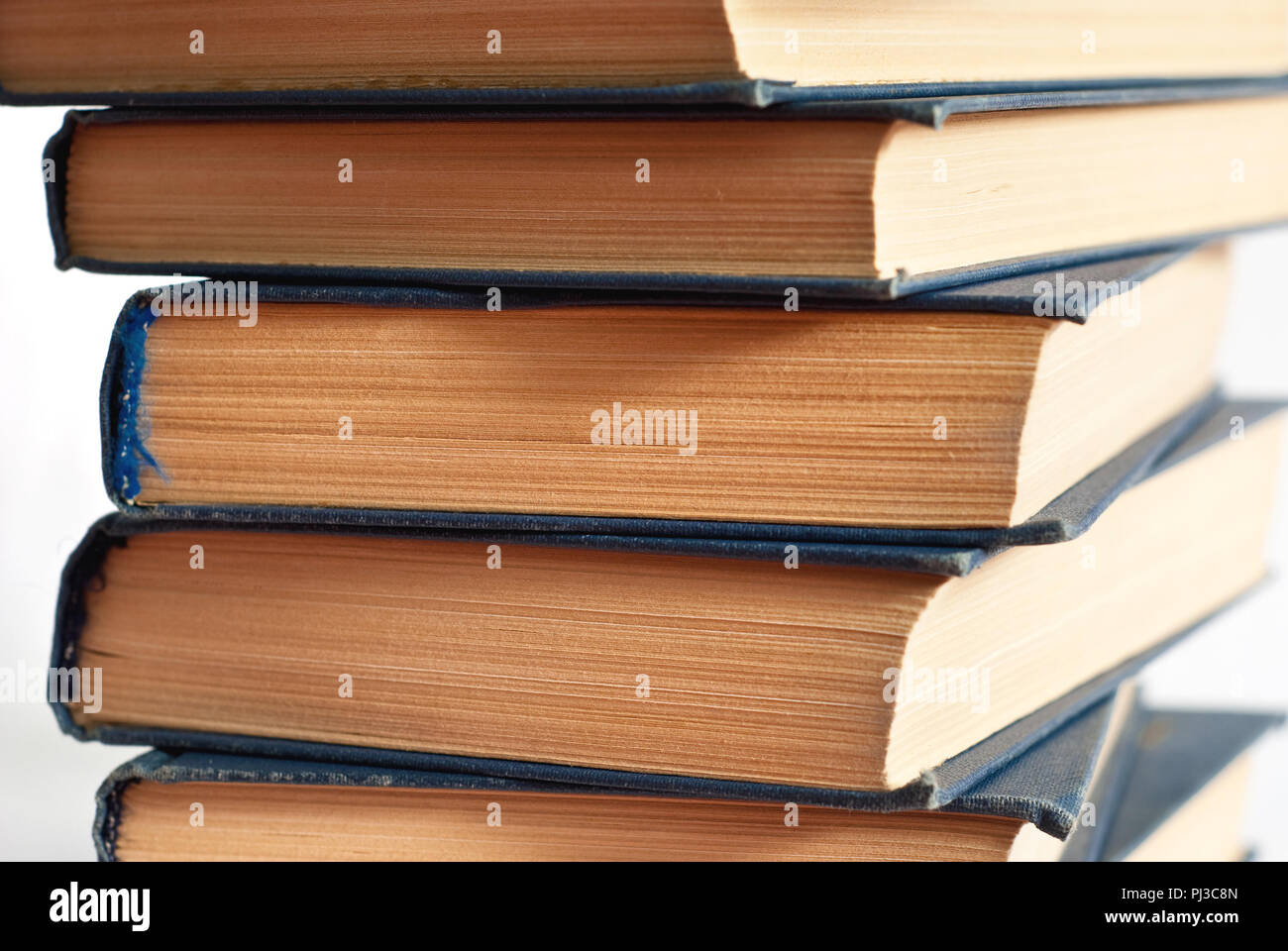 Old book blue cover hi-res stock photography and images - Alamy