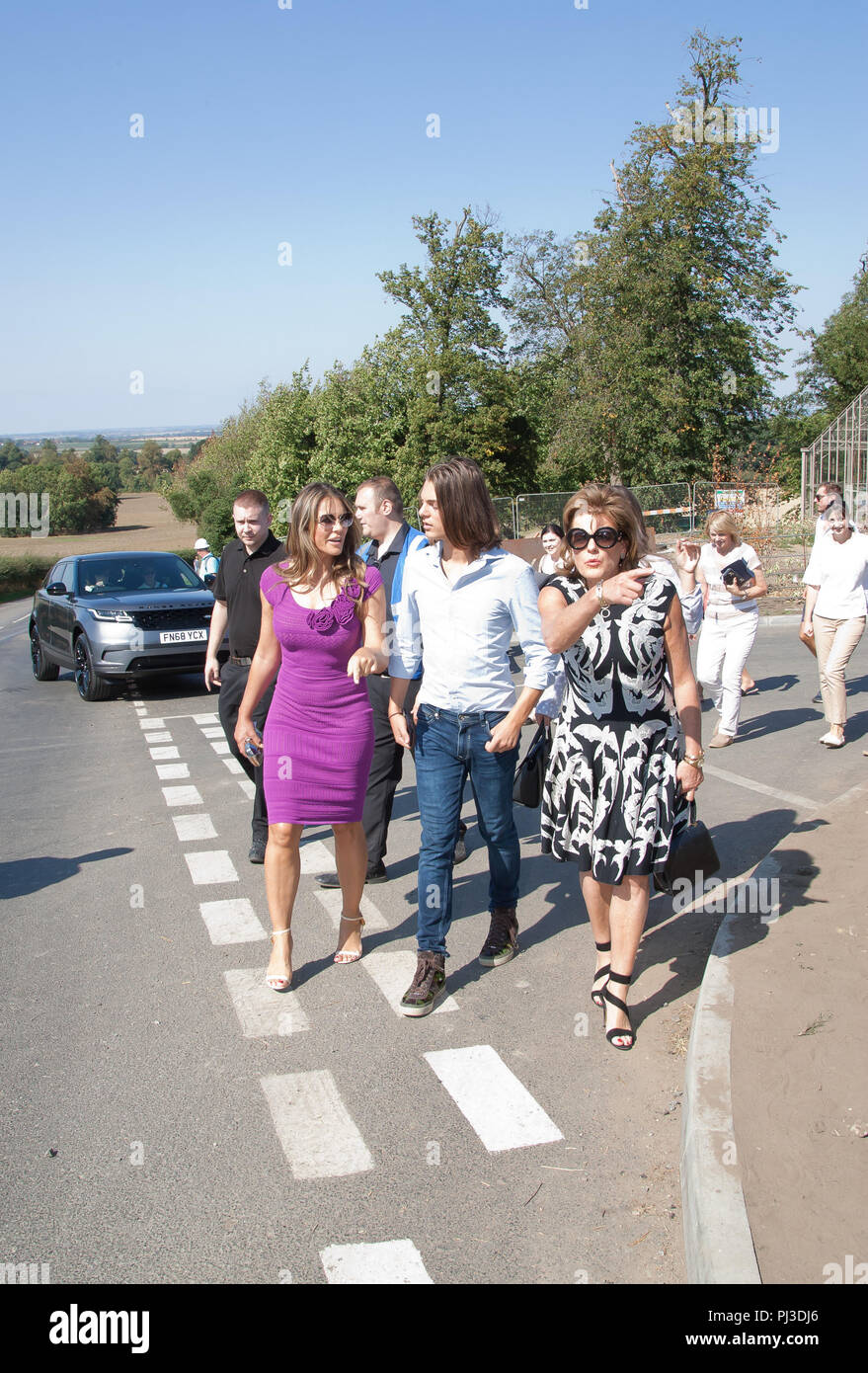 Liz Hurley and Susannah Constantine officially open The Engine Yard at ...