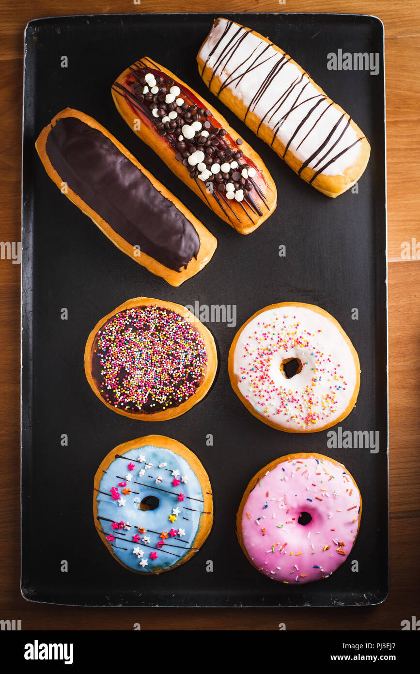 Round Eclair High Resolution Stock Photography and Images - Alamy