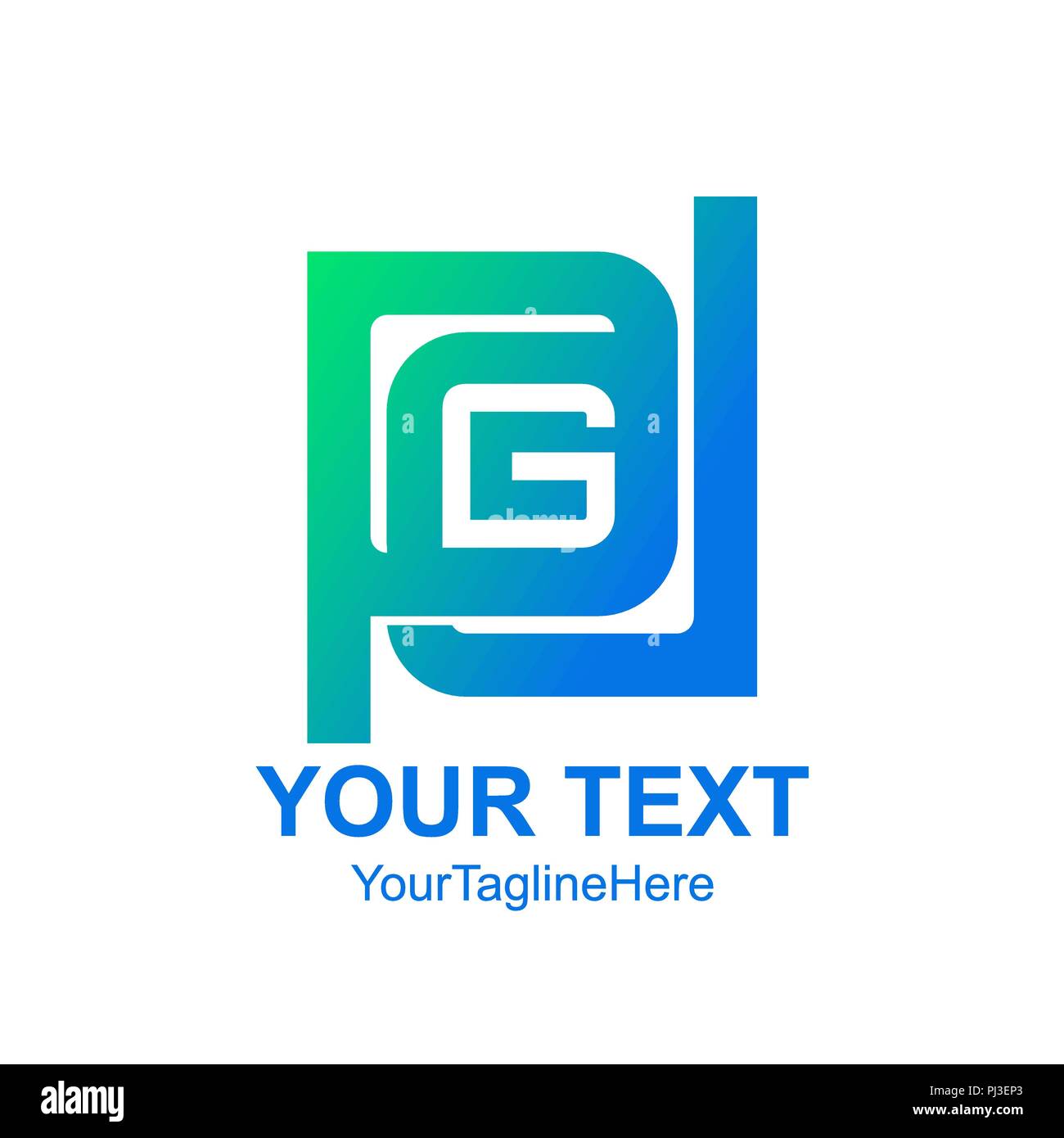 Initial pdg logo Stock Vector Images - Alamy