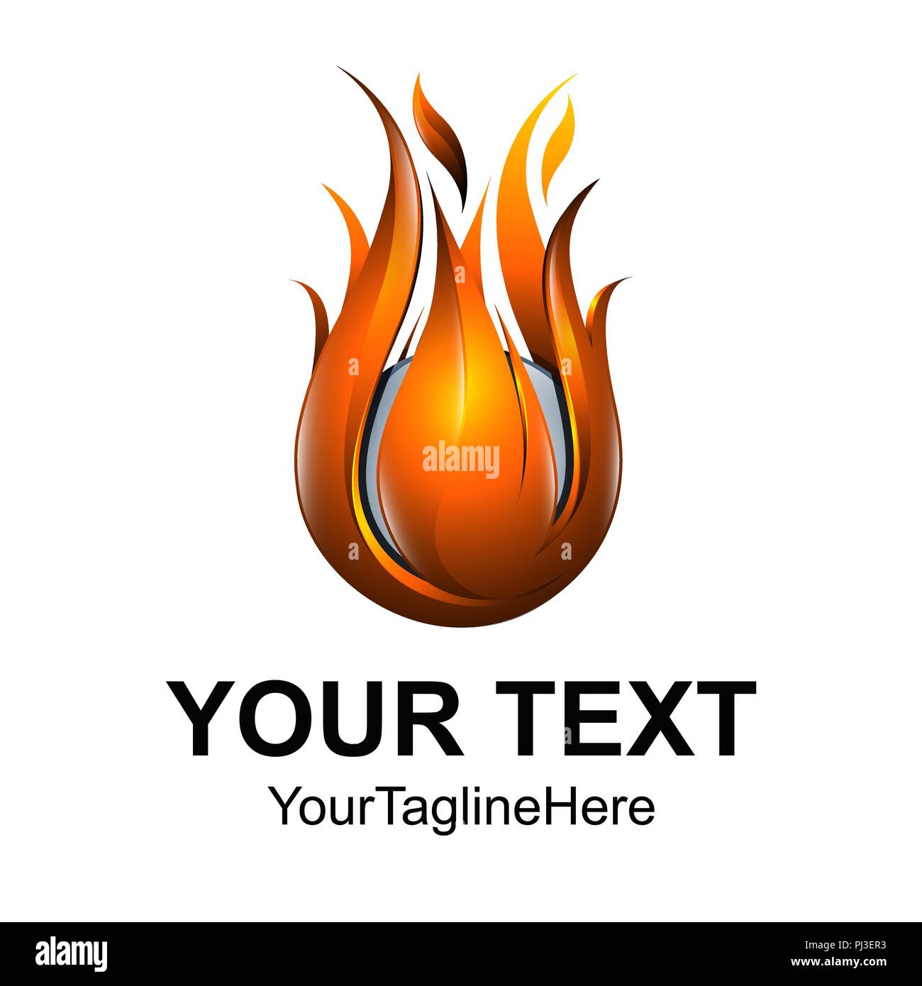 Fire ball Stock Vector Images - Alamy