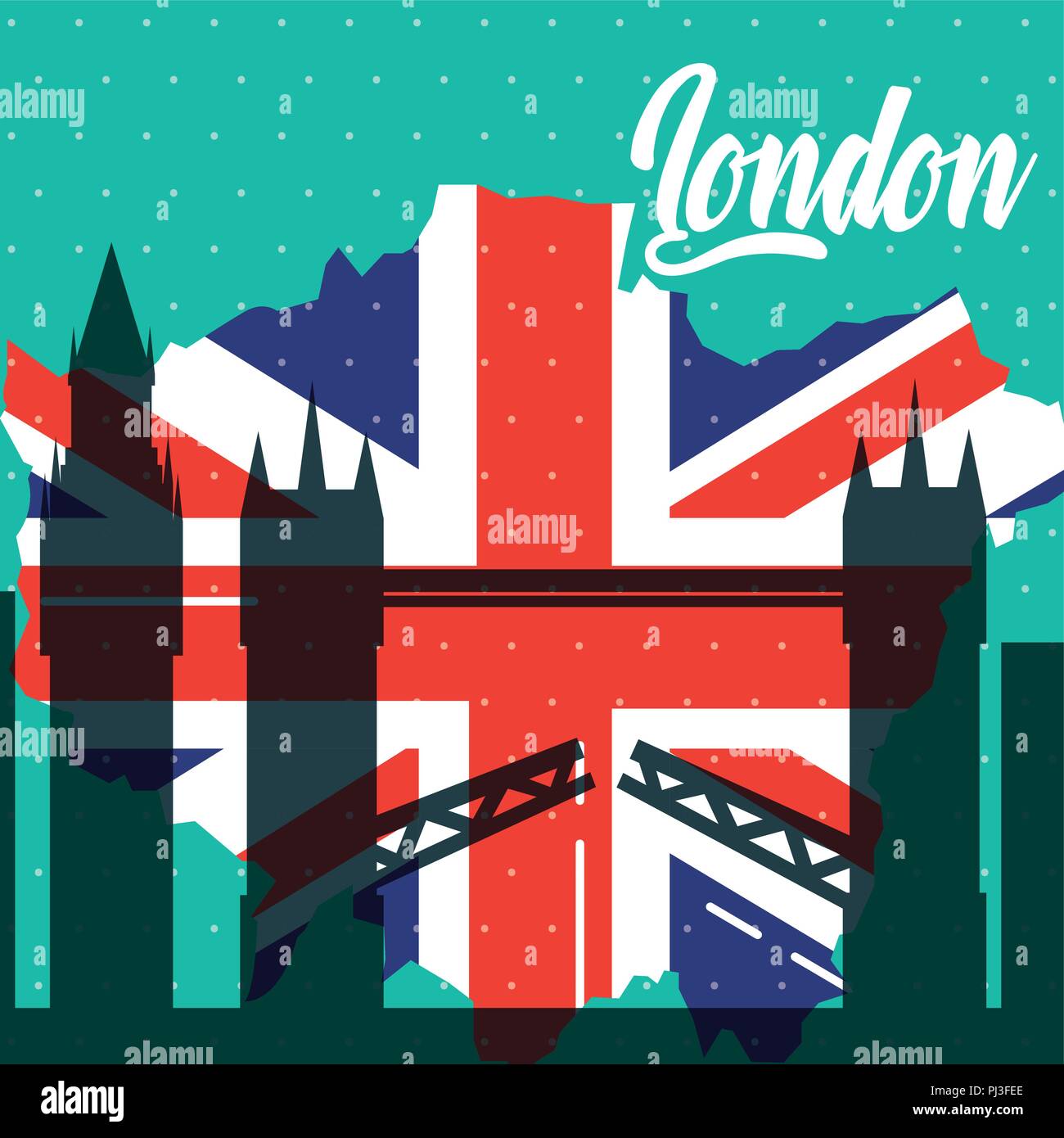 The city london statue Stock Vector Images - Alamy