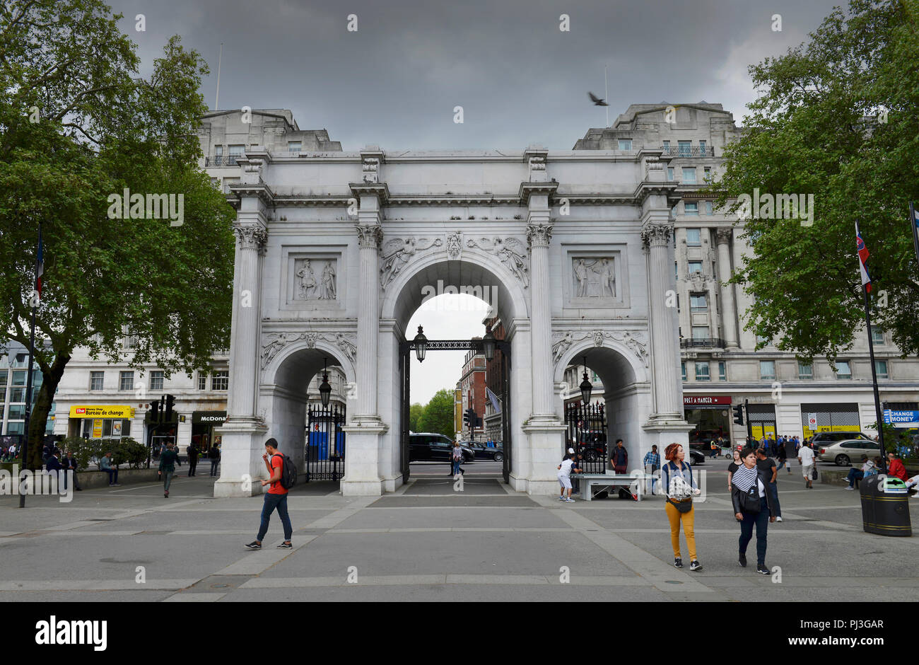 Marble arch london england hi-res stock photography and images - Alamy