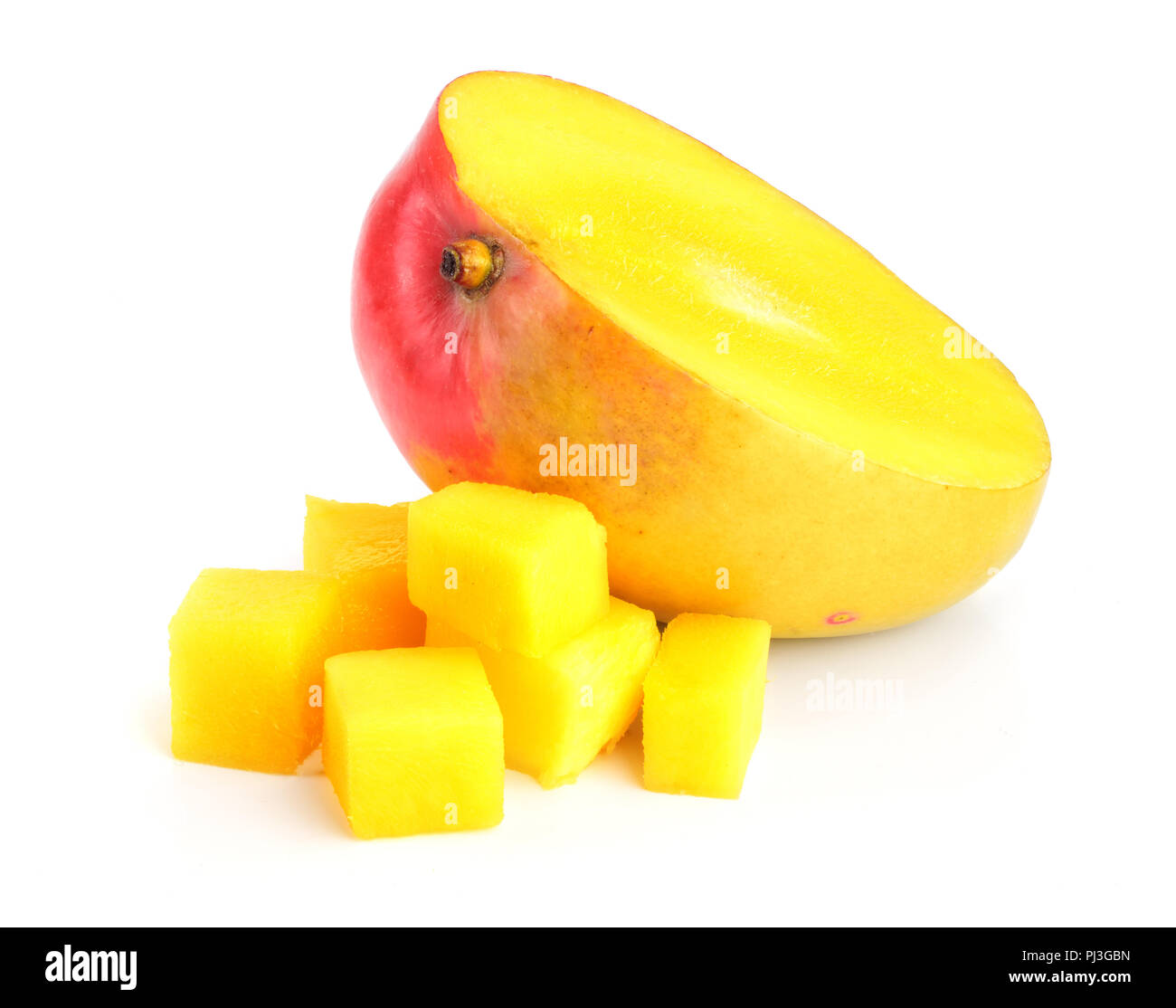 Half mango hi-res stock photography and images - Alamy