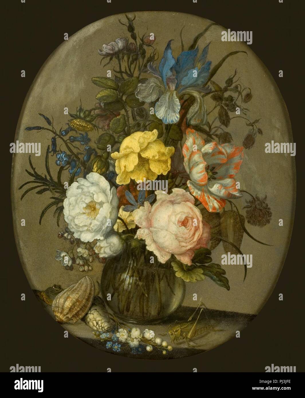 Balthasar van der Ast - Bloemen in een glazen vaasje - BR0001 (R444 ... Balthasar van der Ast - Bloemen in een glazen vaasje - BR0001 (R444 ...