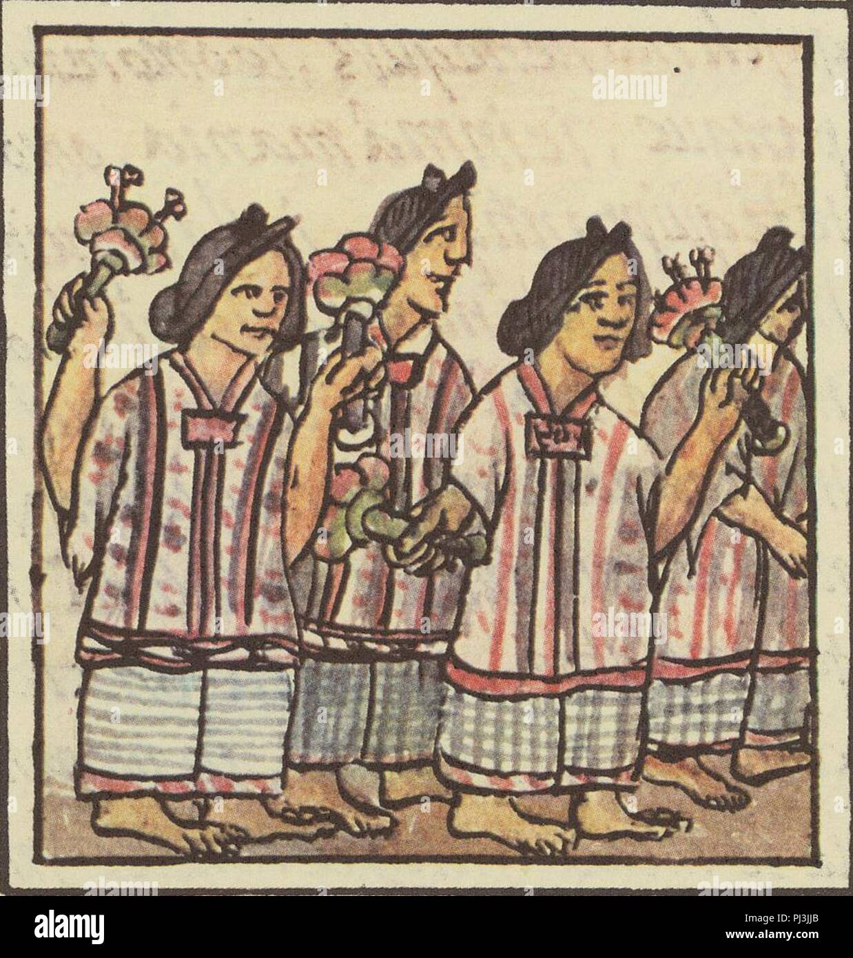 Aztec feast 3 Stock Photo - Alamy