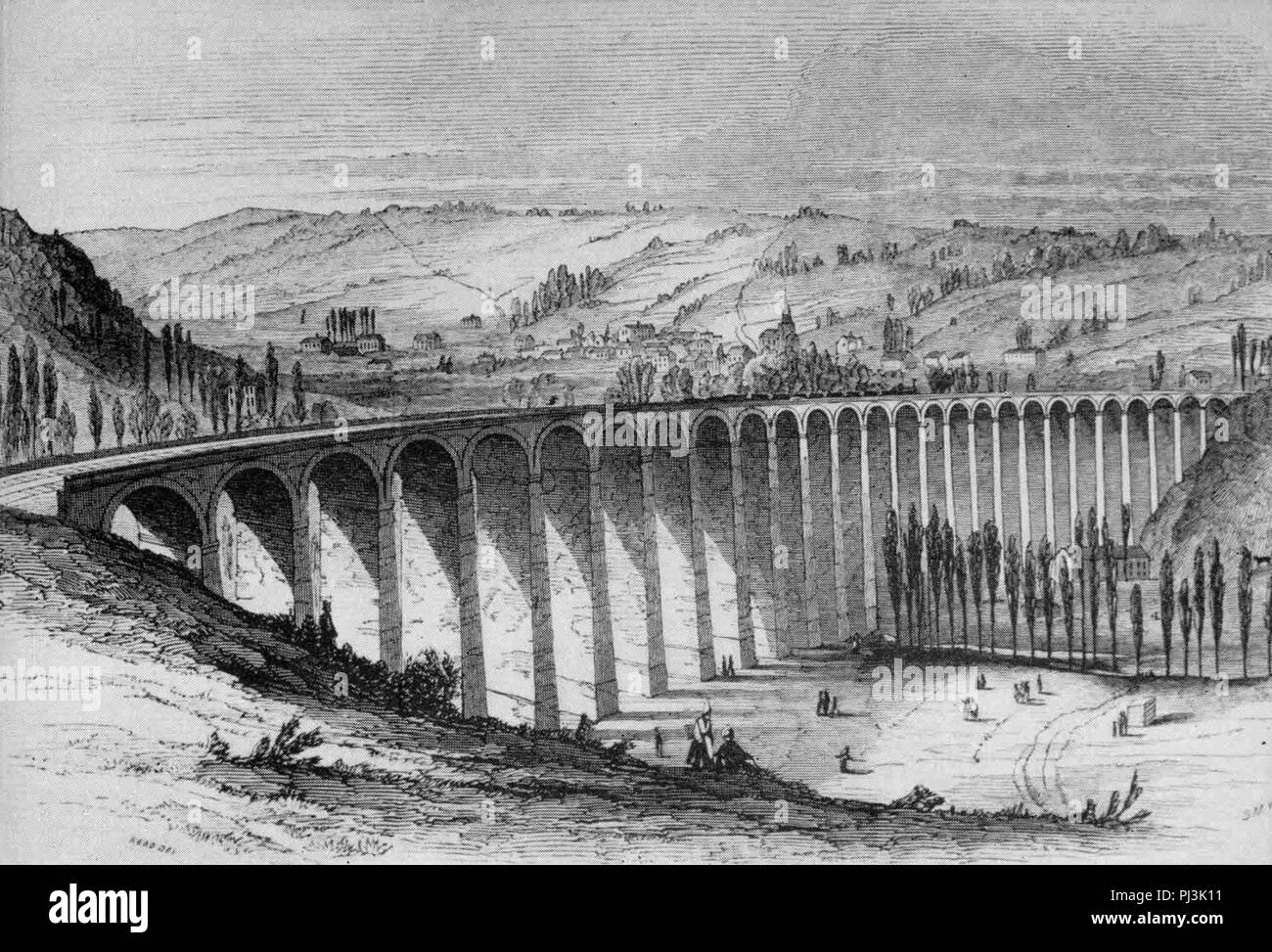 Barentin viaduct hi-res stock photography and images - Alamy