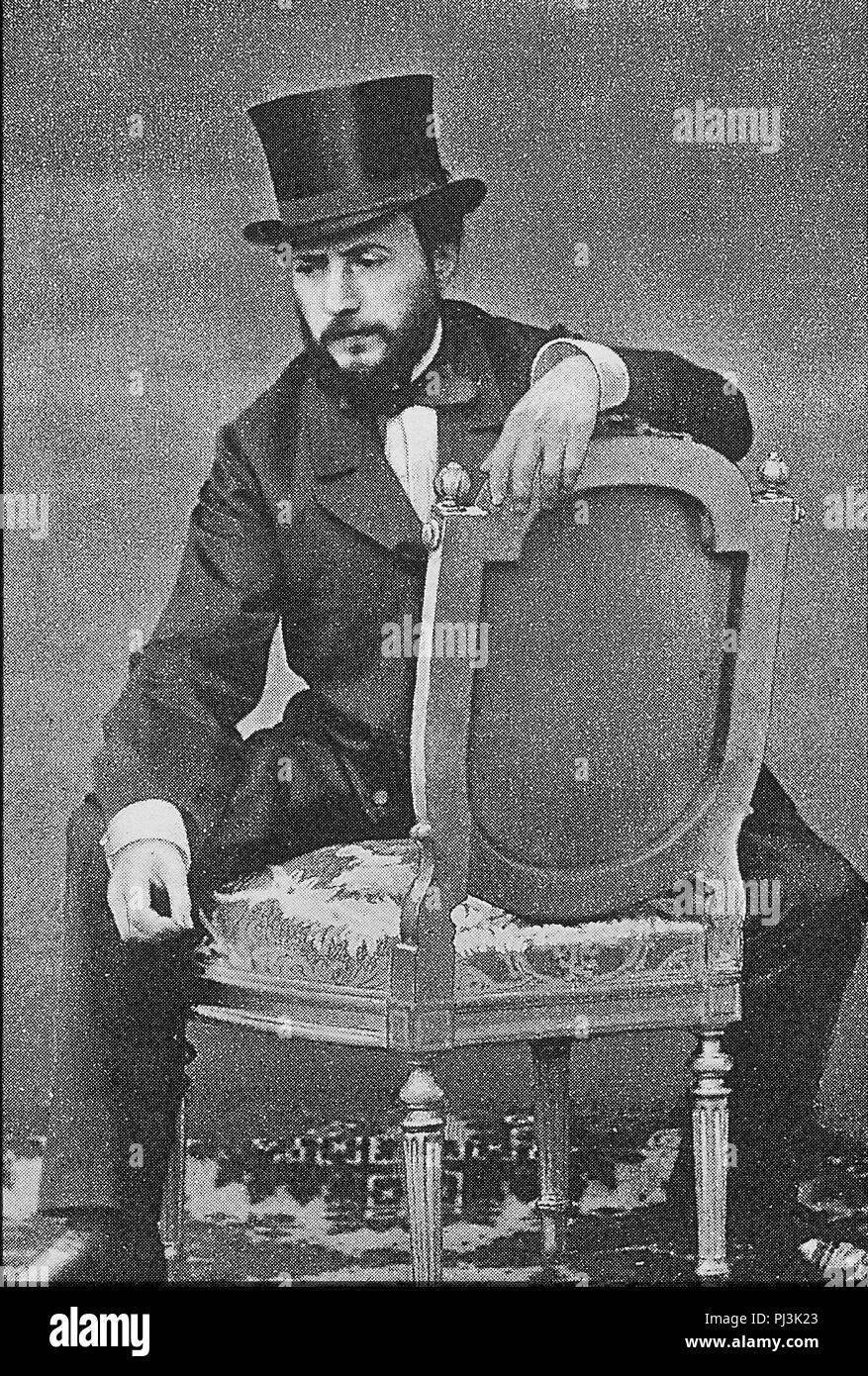 RETRATO DEL GENERAL PRIM, 1896 Stock Photo - Alamy