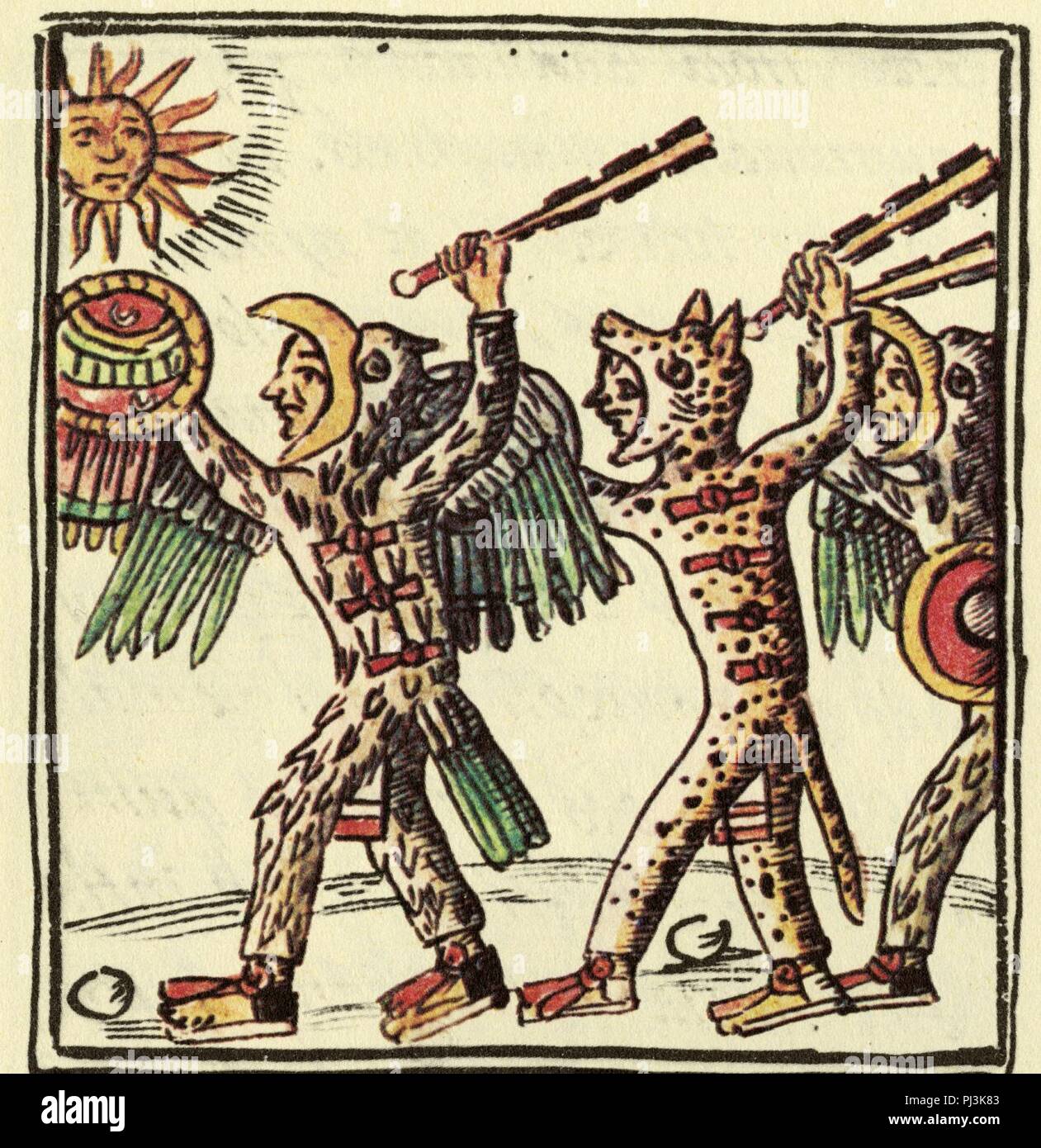 Aztec warriors codex hi-res stock photography and images - Alamy Aztec warriors codex hi-res stock photography and images - Alamy