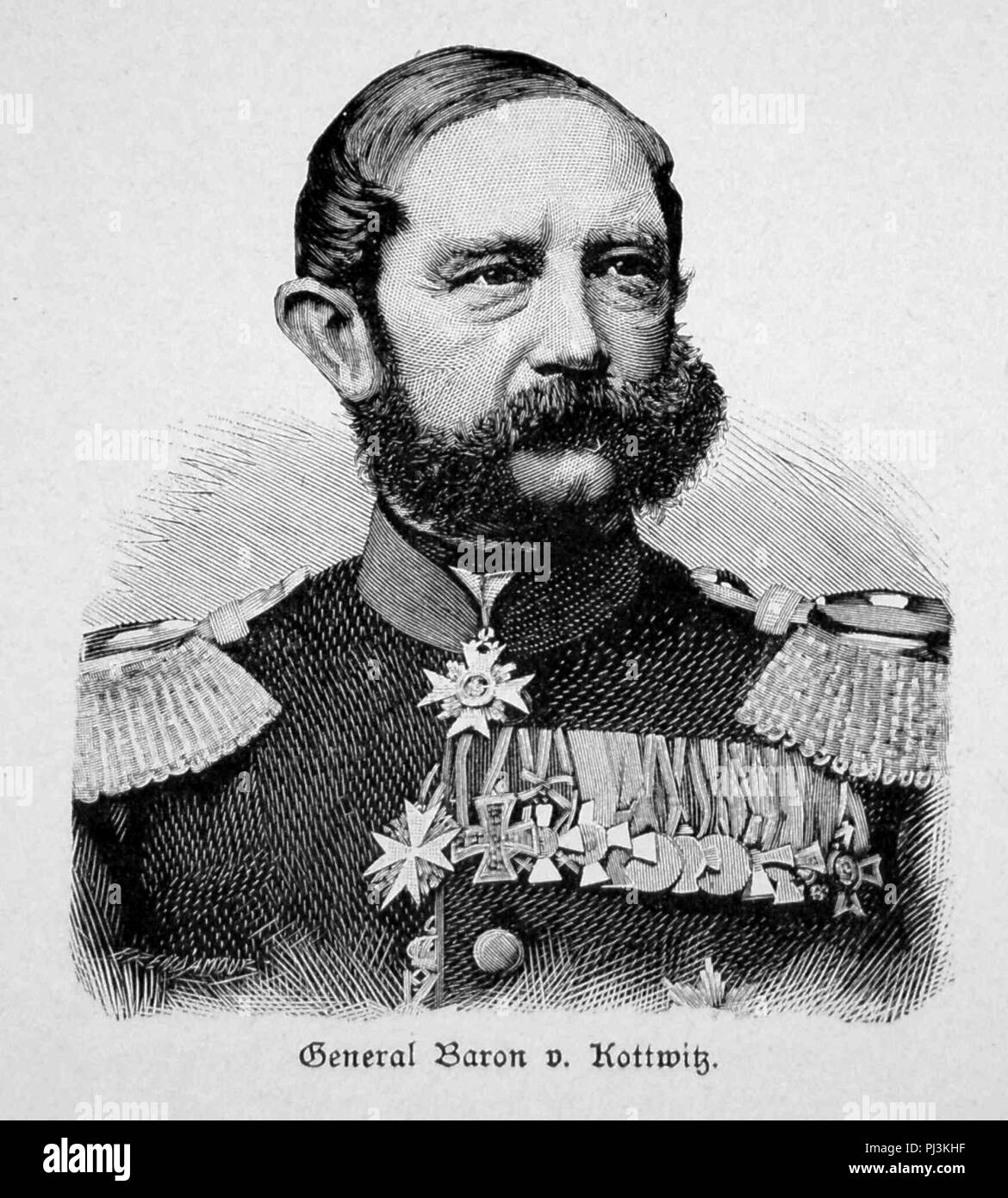 Baron von Kottwitz Stock Photo - Alamy