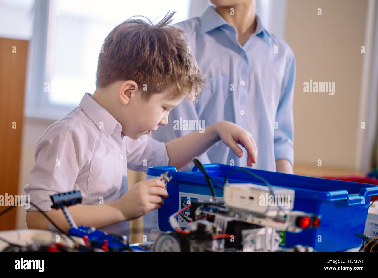 Technical activities for small children. Communication and digital ...