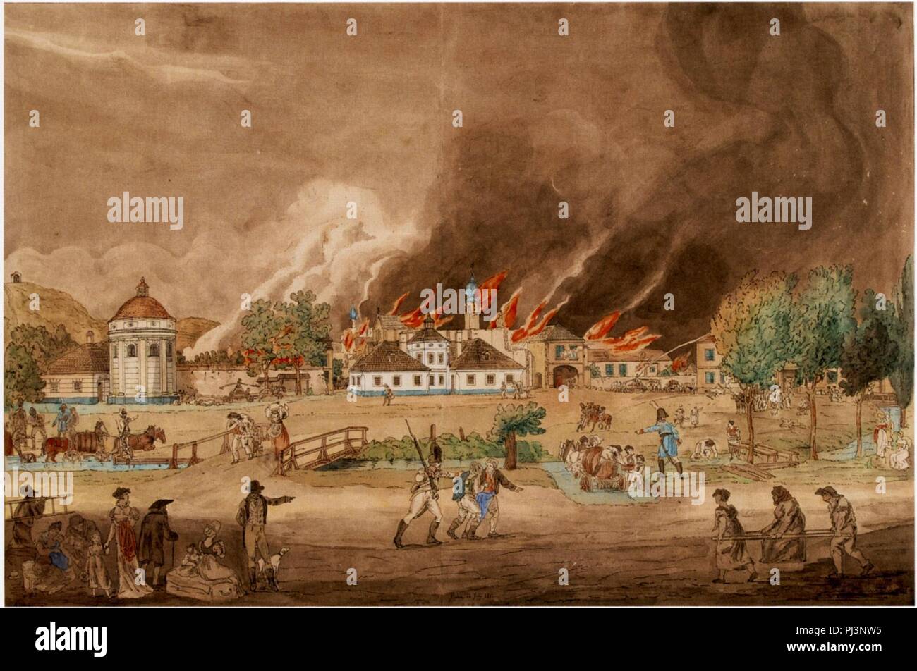 Der grosse brand hi-res stock photography and images - Alamy