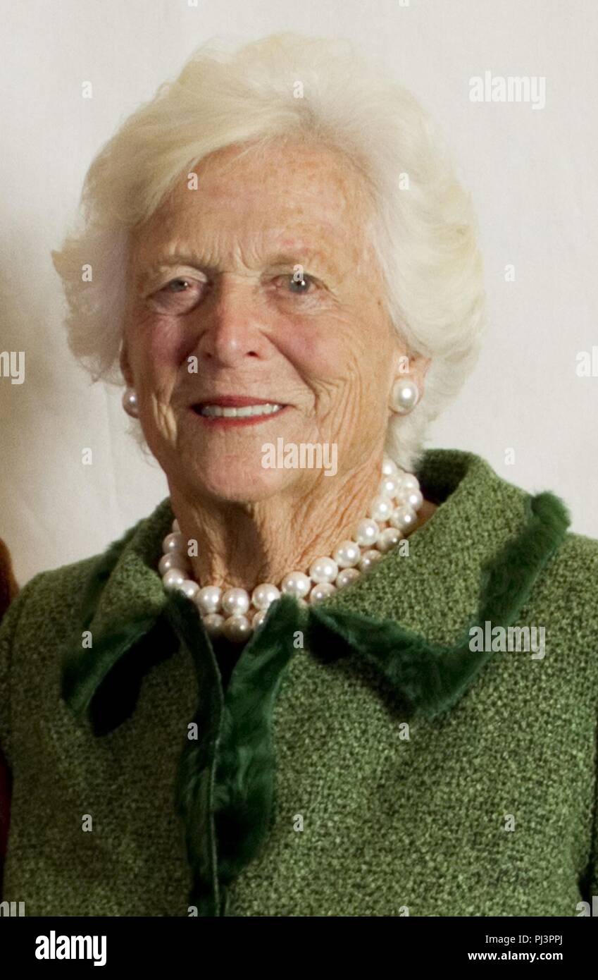 Barbara Bush 2012 Stock Photo - Alamy