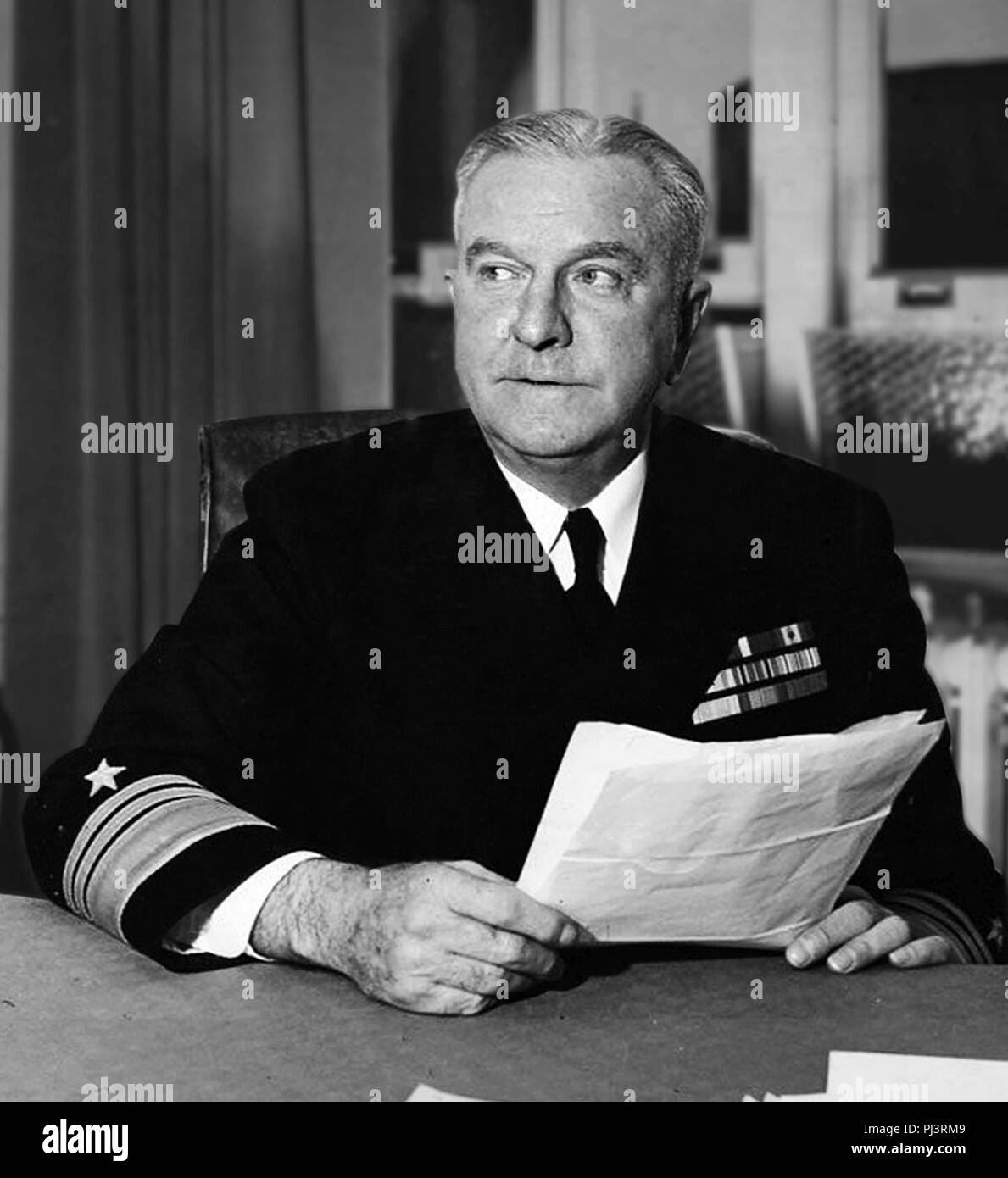 VADM David W. Bagley, USN Stock Photo - Alamy